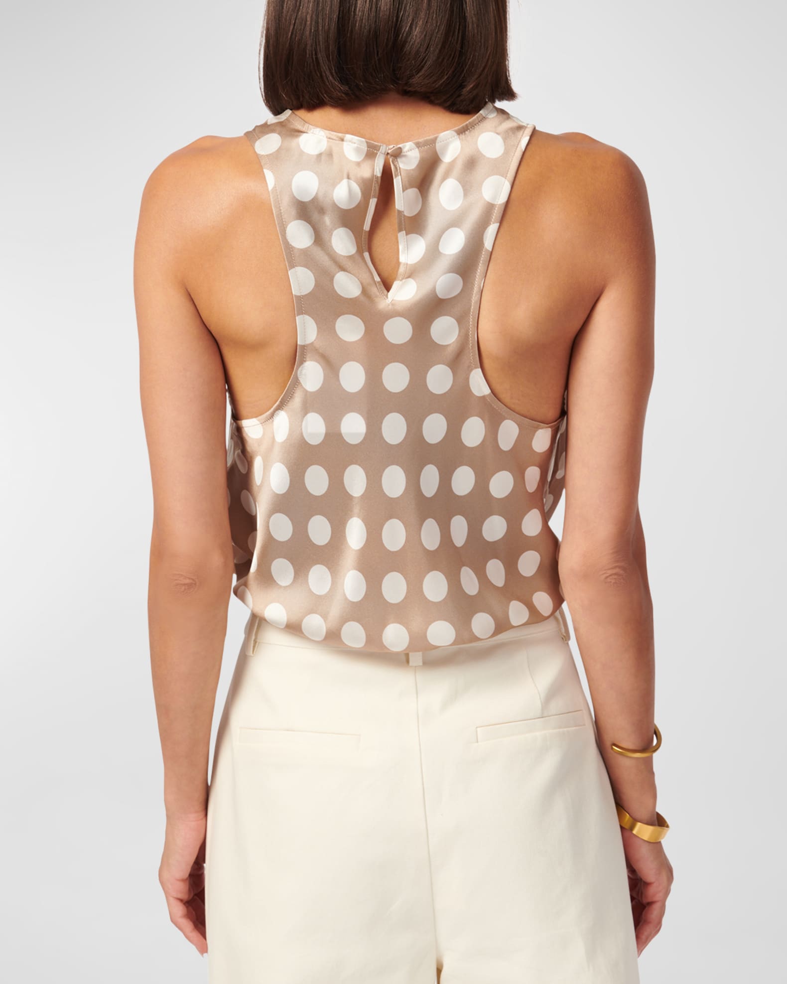 Cami NYC Floriana Racerback Silk Cami | Neiman Marcus