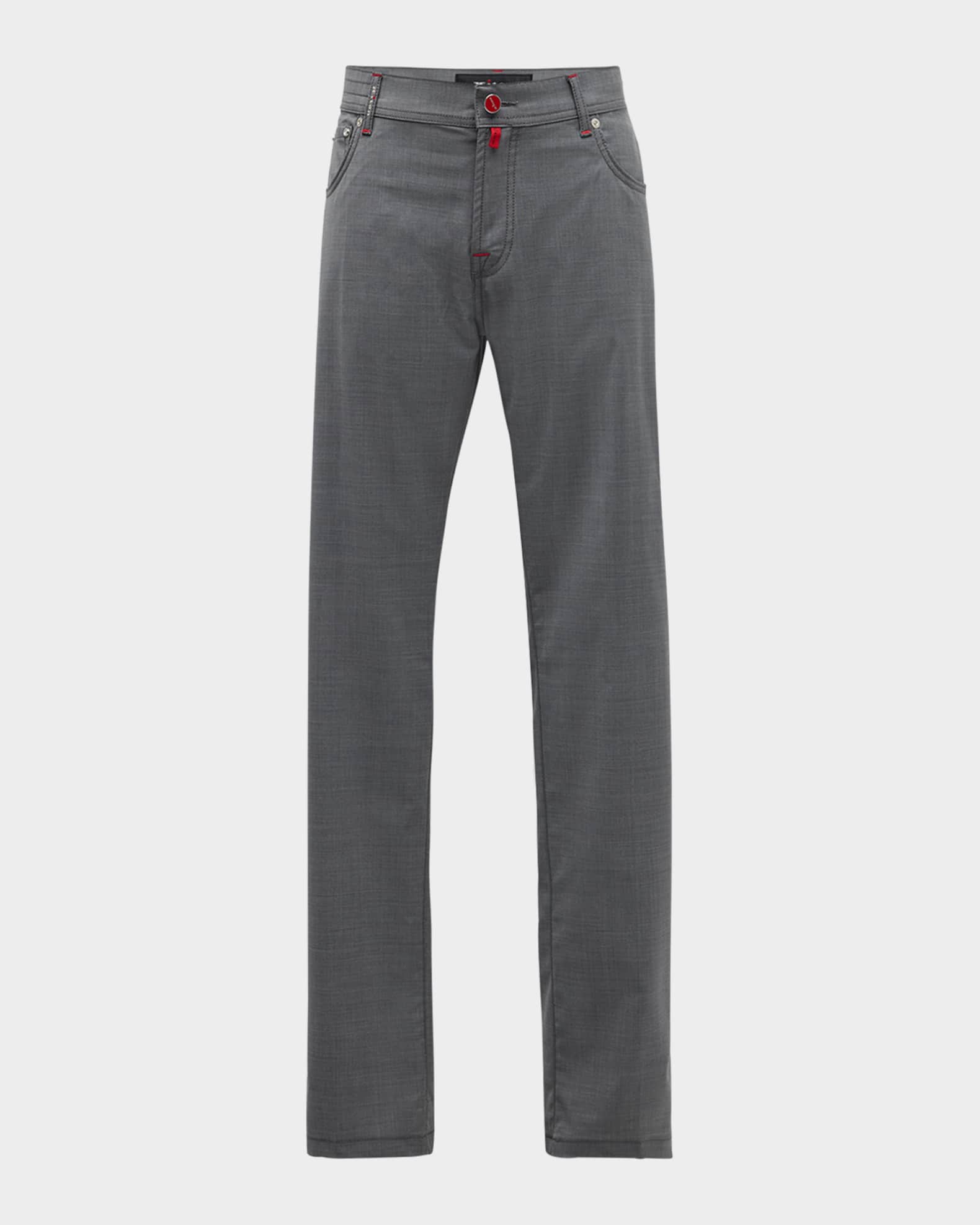 Kiton Men's Stretch 5-Pocket Pants | Neiman Marcus