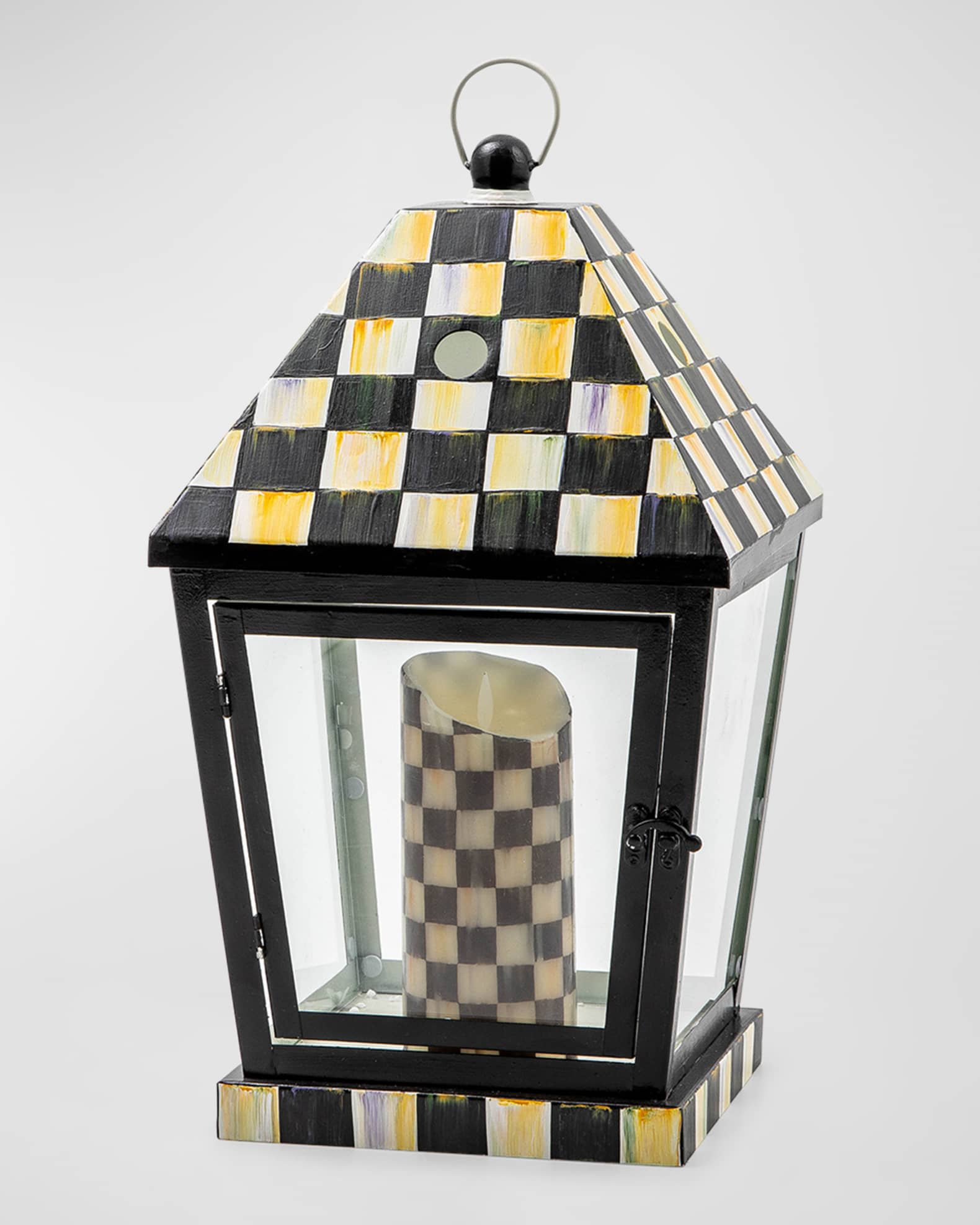 MacKenzie-Childs Medium Courtly Check Lantern | Neiman Marcus