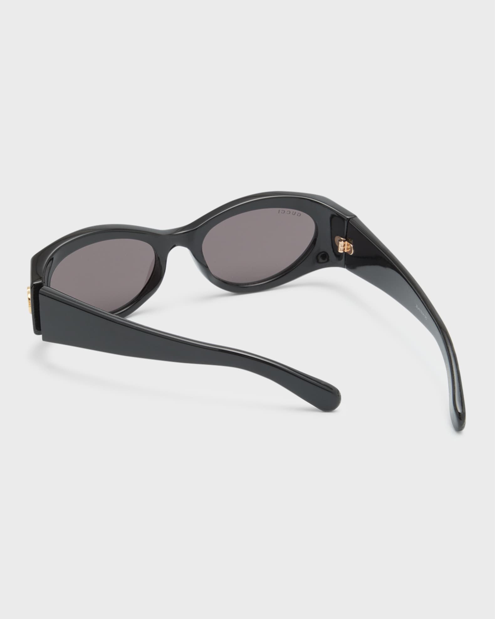 Gucci Monogram Acetate Cat-Eye Sunglasses | Neiman Marcus