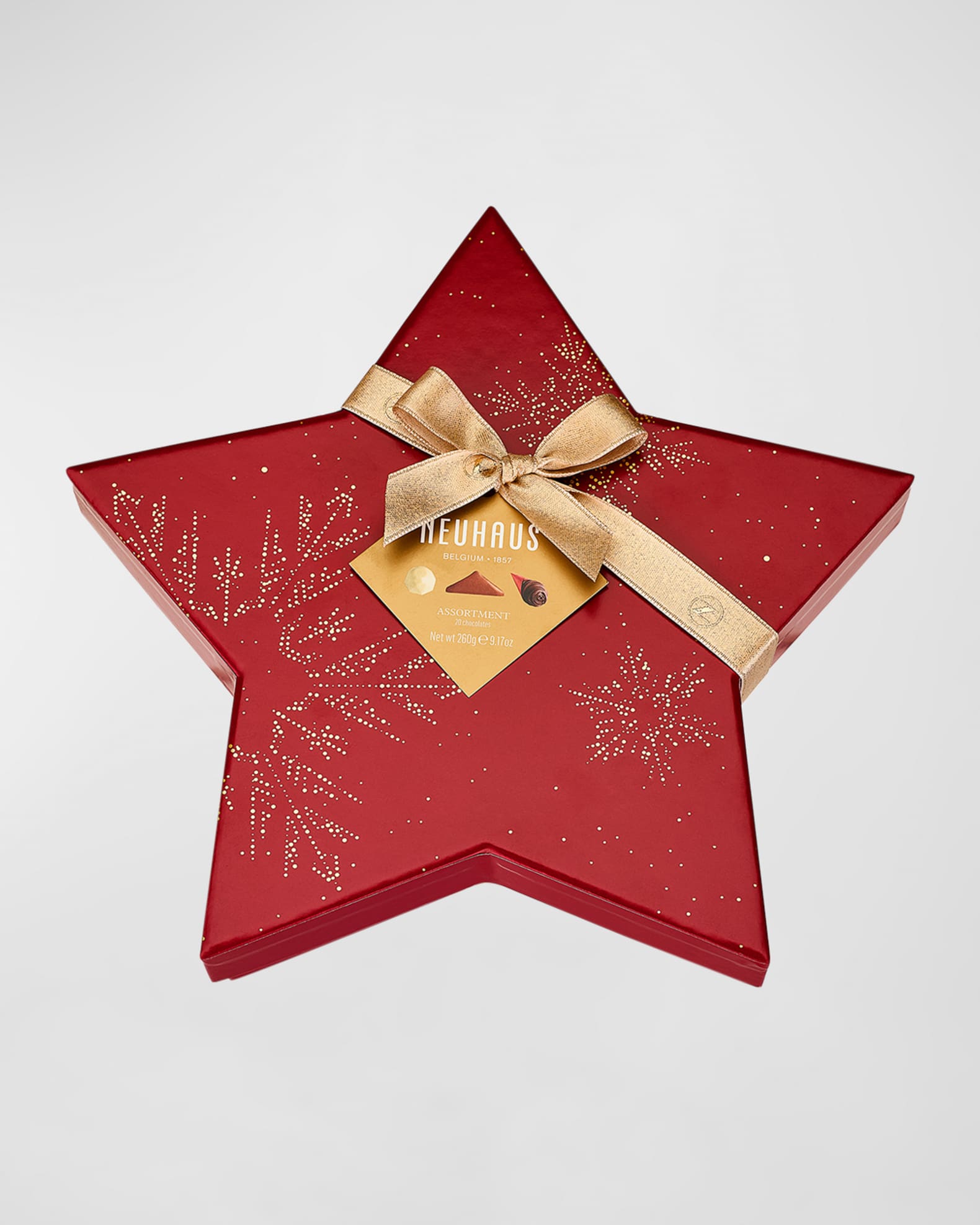 Neuhaus Chocolate 20-Piece Holiday Star Chocolate Gift Box | Neiman Marcus