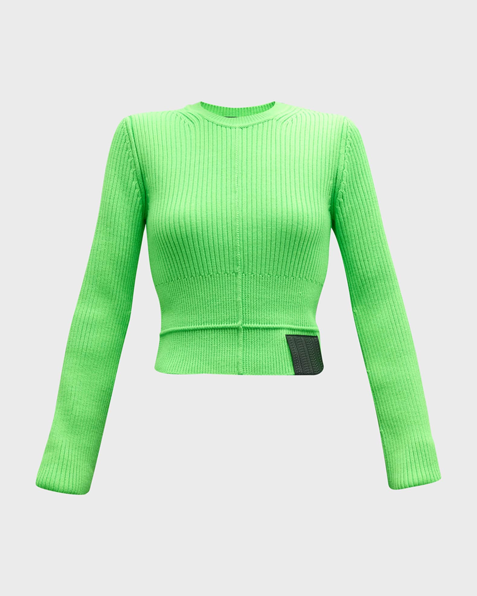 Marc Jacobs Femme Crewneck Rib Sweater | Neiman Marcus