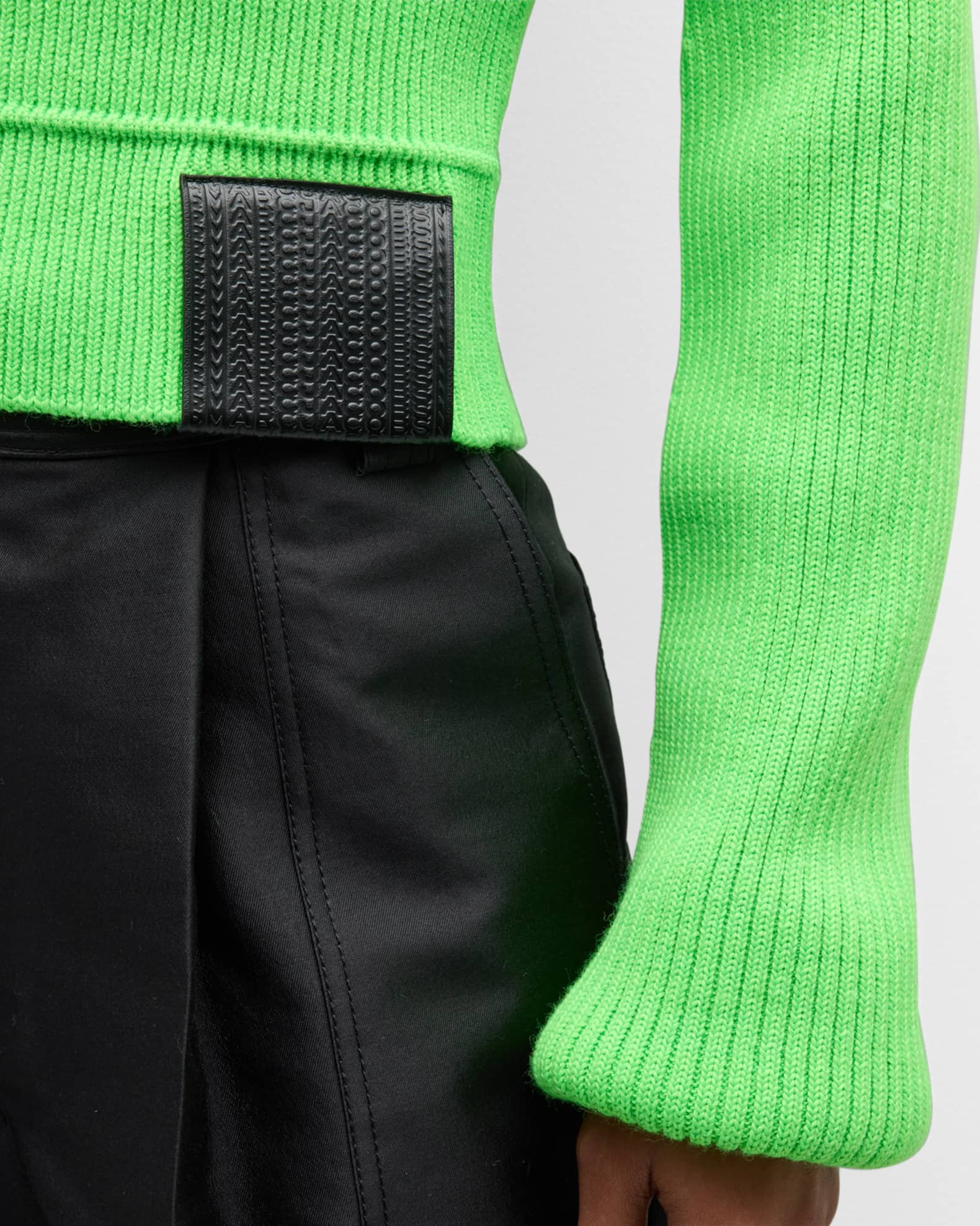 Marc Jacobs Femme Crewneck Rib Sweater | Neiman Marcus