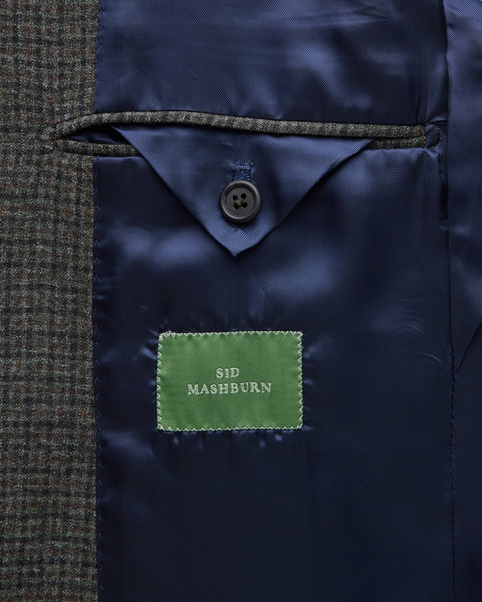 Sid Mashburn Men's Virgil No. 2 Brushed Hopsack Check Sport Coat ...