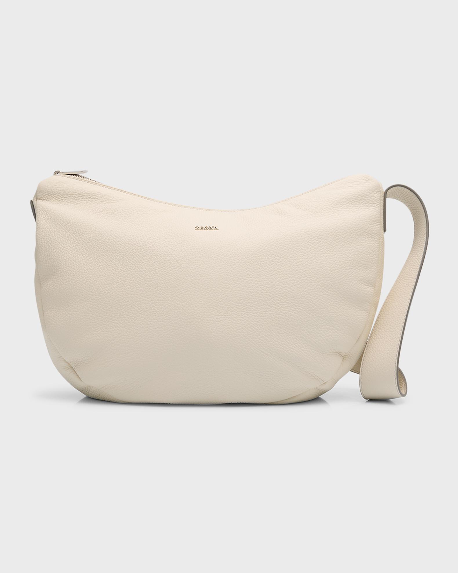ZEGNA Men's Mini Panorama Deerskin Hobo Bag | Neiman Marcus