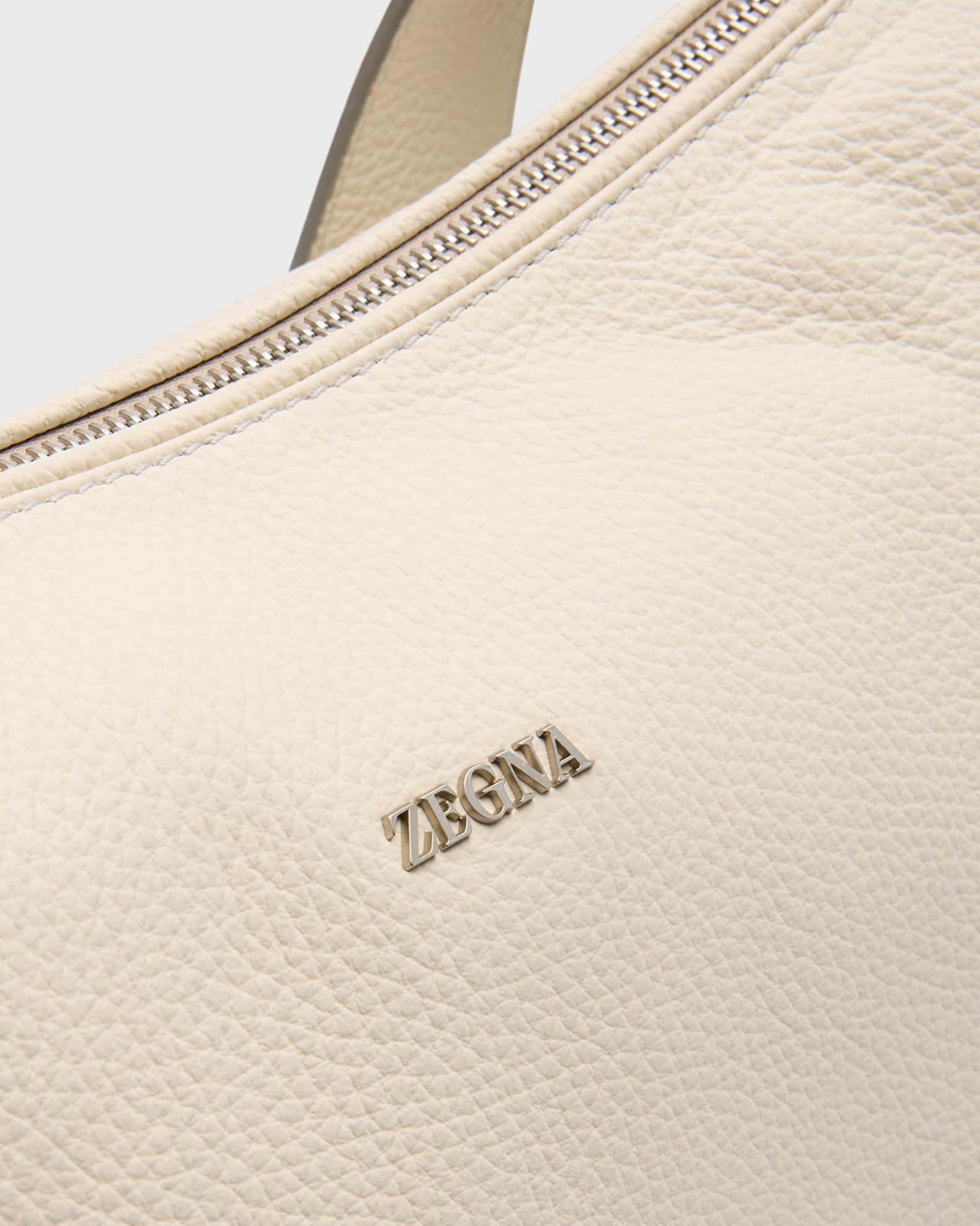 ZEGNA Men's Mini Panorama Deerskin Hobo Bag | Neiman Marcus