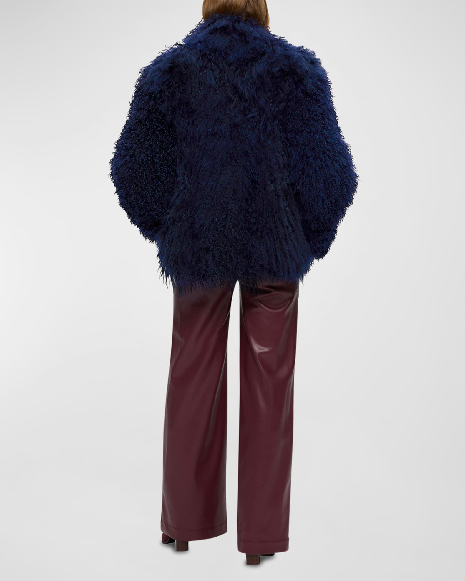 Gorski Mongolian Goat Jacket | Neiman Marcus