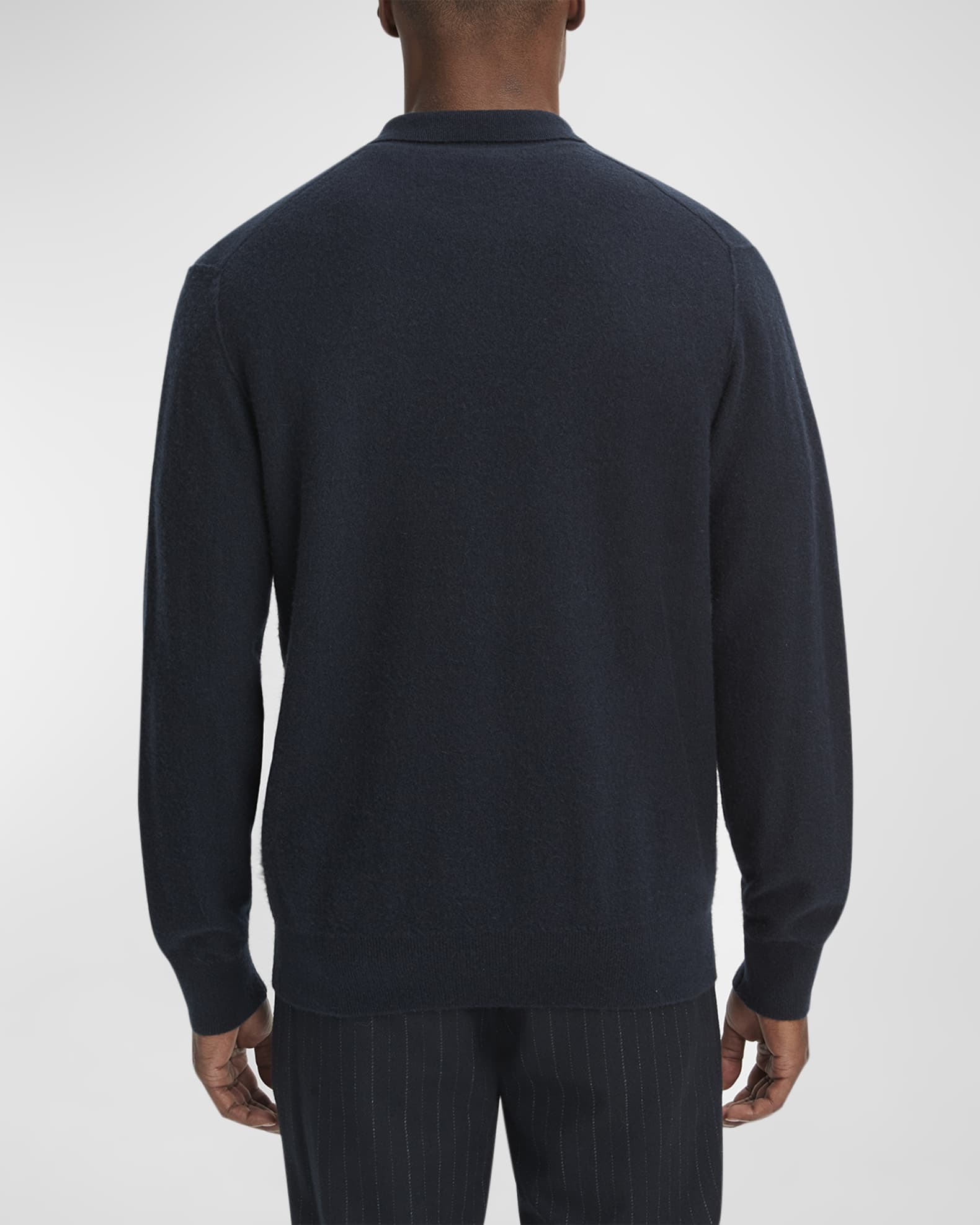 Vince Men's Boiled Cashmere Quarter-Zip Sweater | Neiman Marcus