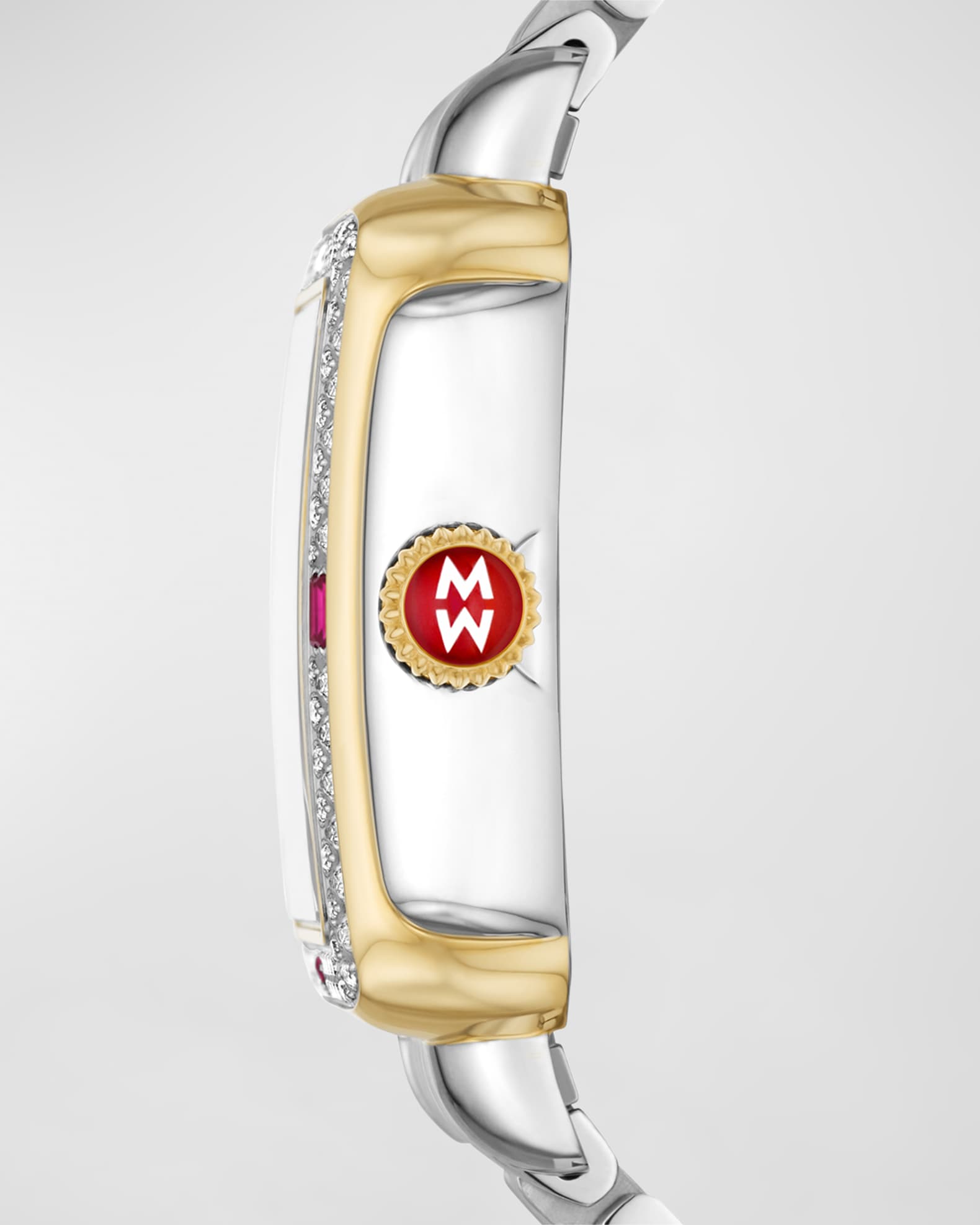 MICHELE Limited Edition Deco Two-Tone 18K Gold-Plated Stainless Steel ...