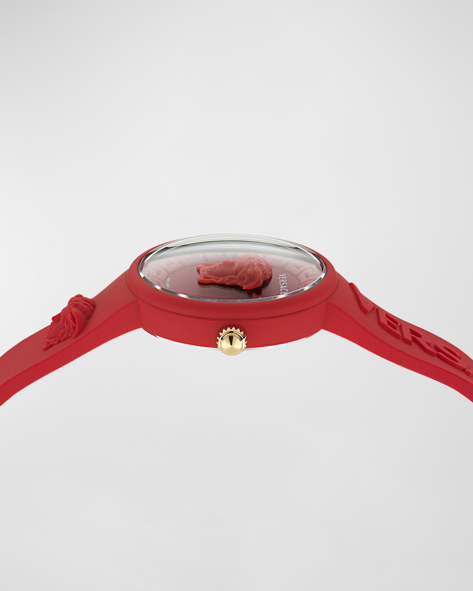 Versace 39mm Medusa Pop Watch with Silicone Strap and Matching Case ...