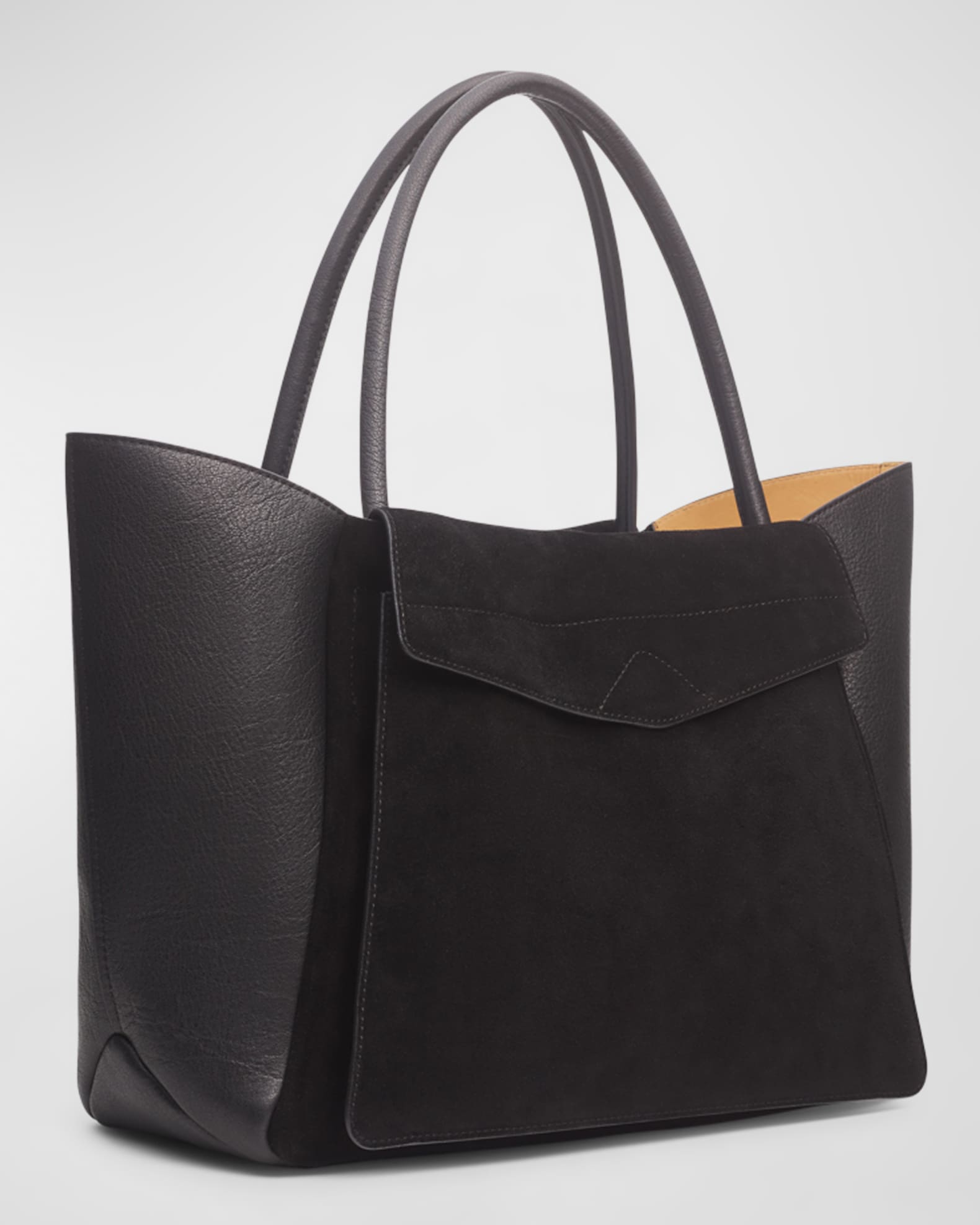 Rag & Bone Runner Mix Leather Tote Bag | Neiman Marcus