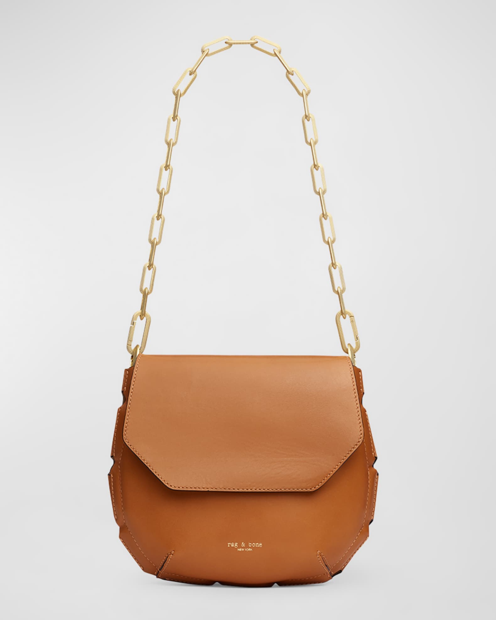 Rag & Bone Sadie Chain Leather Shoulder Bag | Neiman Marcus