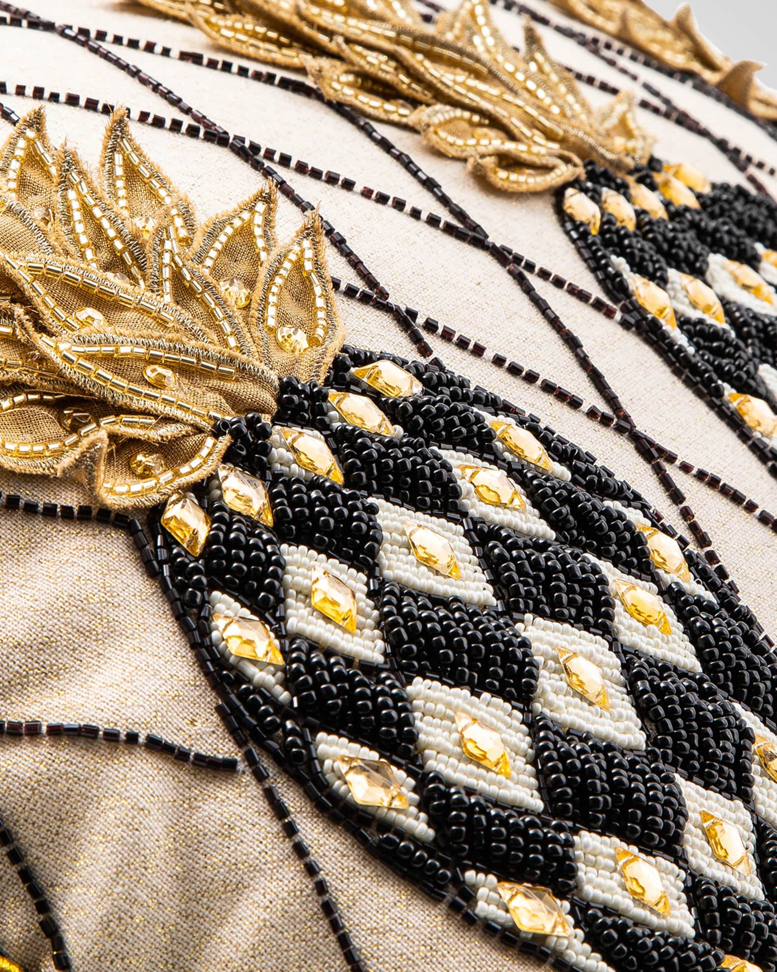 MacKenzie-Childs Pineapple Lumbar Pillow | Neiman Marcus