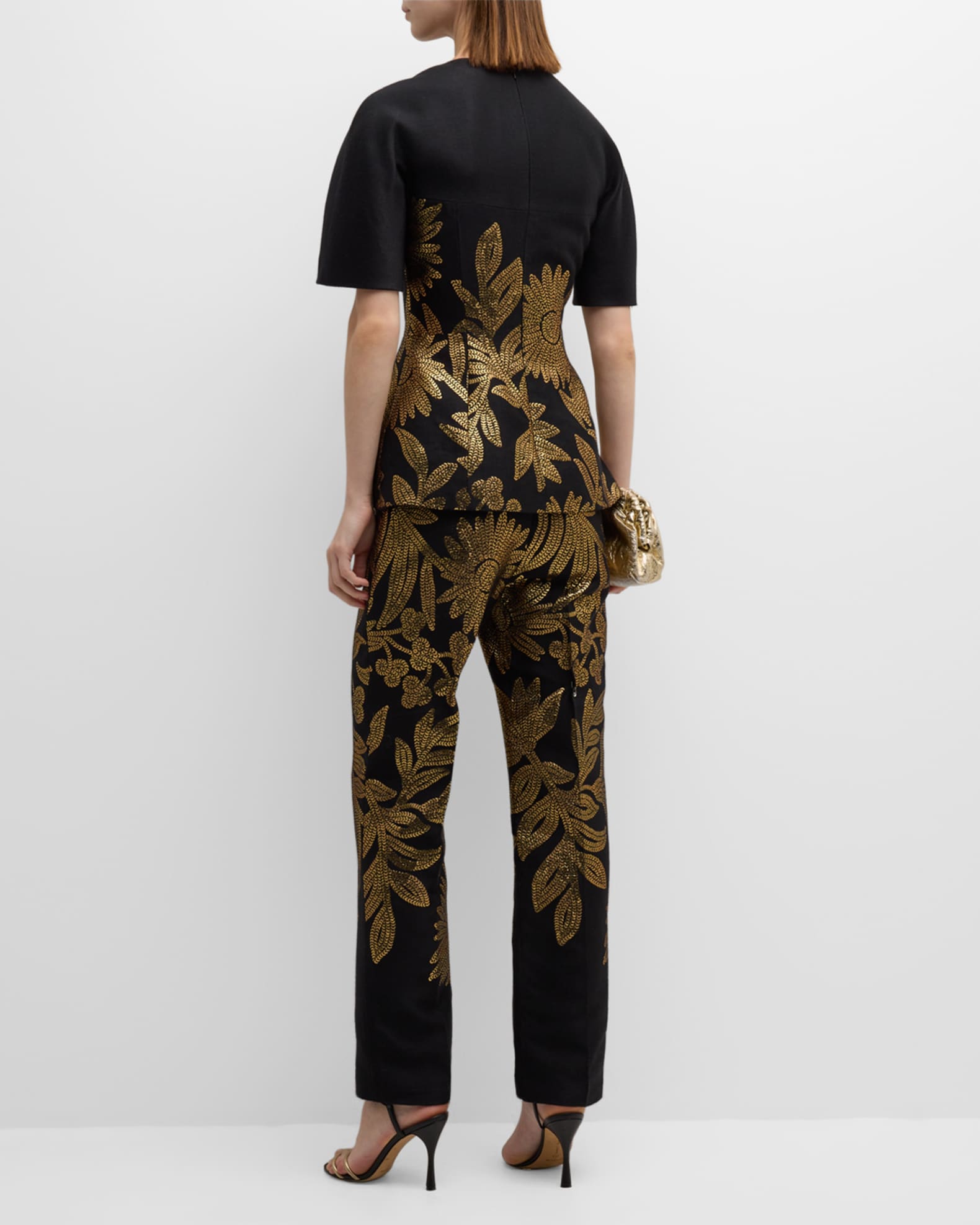 Metallic Floral Collection | Neiman Marcus