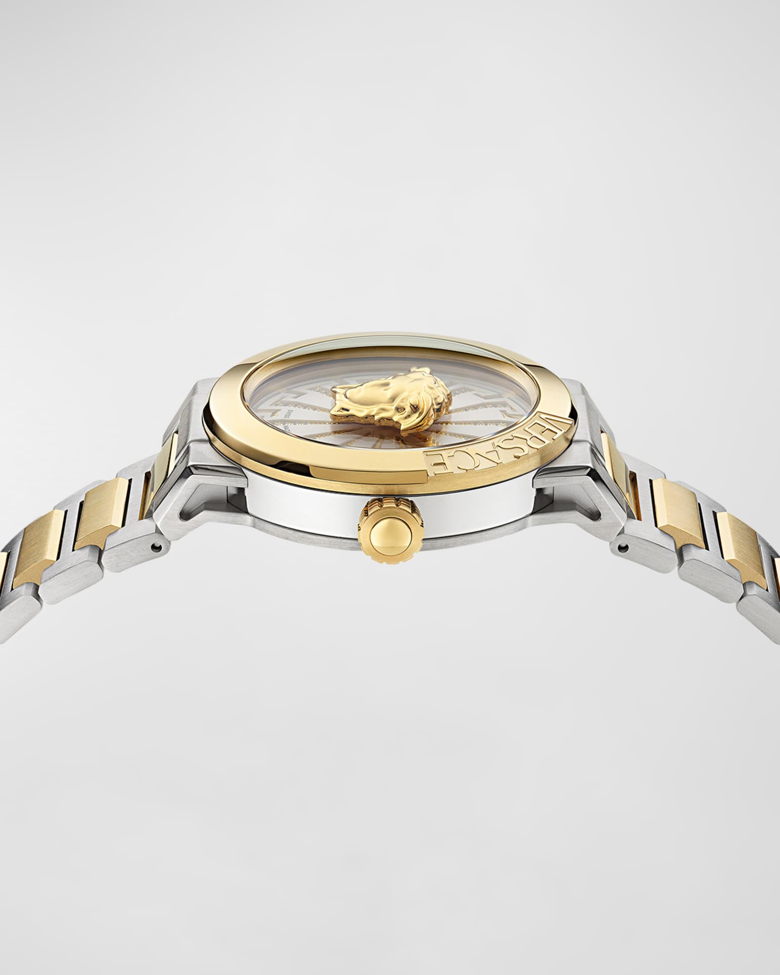 Versace 38mm Medusa Infinite Watch with Bracelet Strap, Two Tone ...