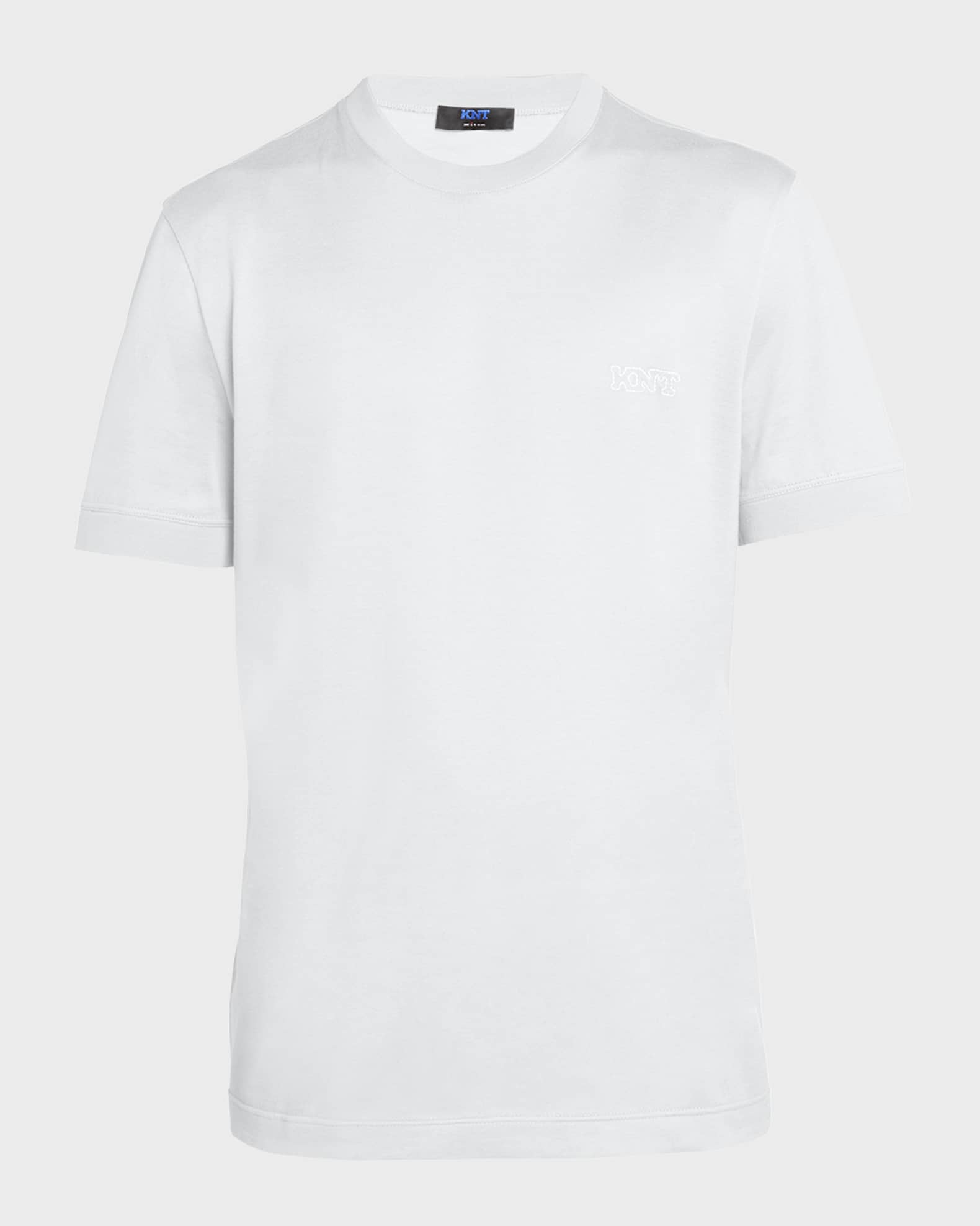 KNT Men's Outline Logo Crewneck T-Shirt | Neiman Marcus