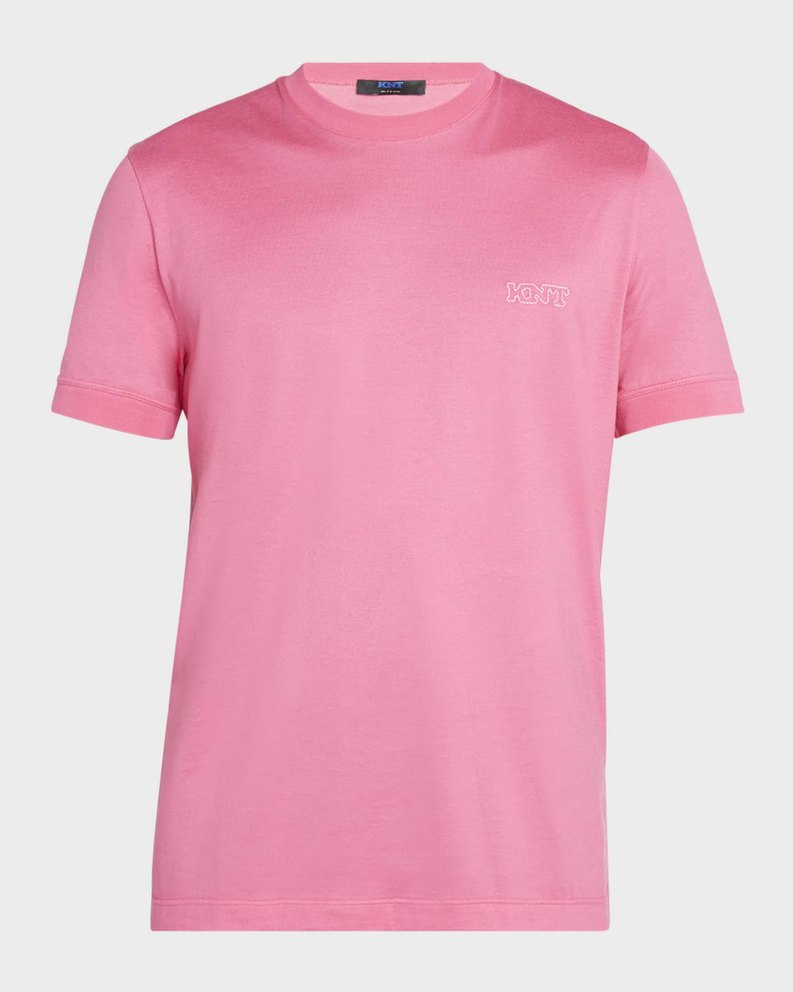 KNT Men's Outline Logo Crewneck T-Shirt | Neiman Marcus