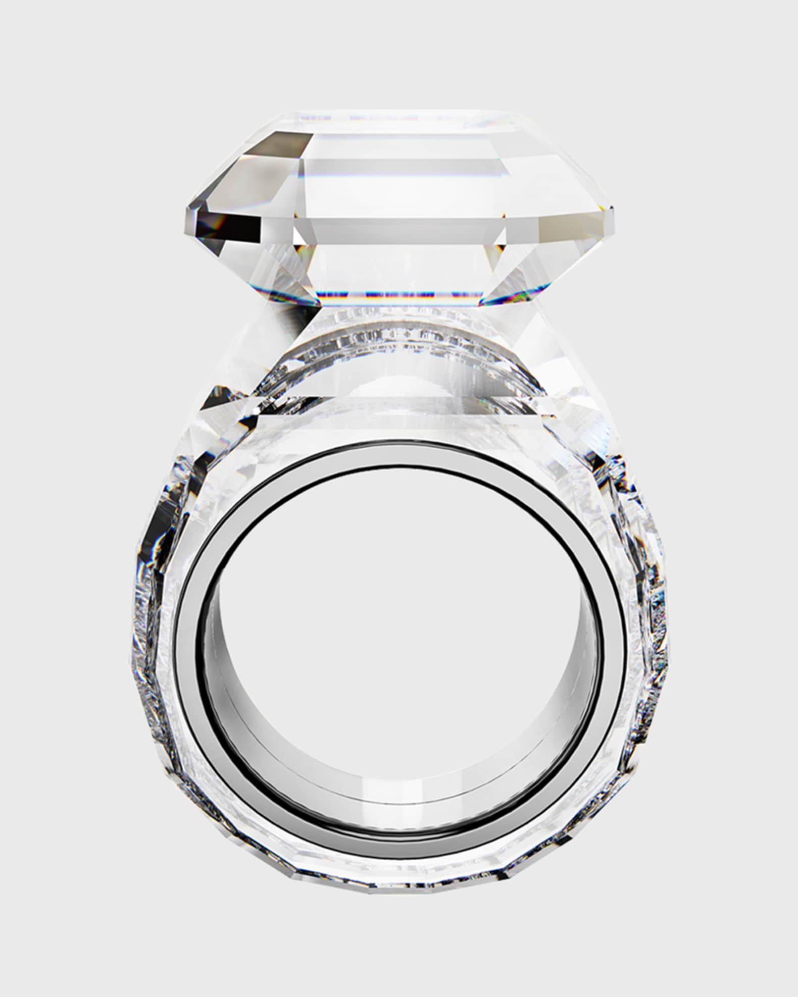 SWAROVSKI Lucent Crystallized Statement Ring | Neiman Marcus