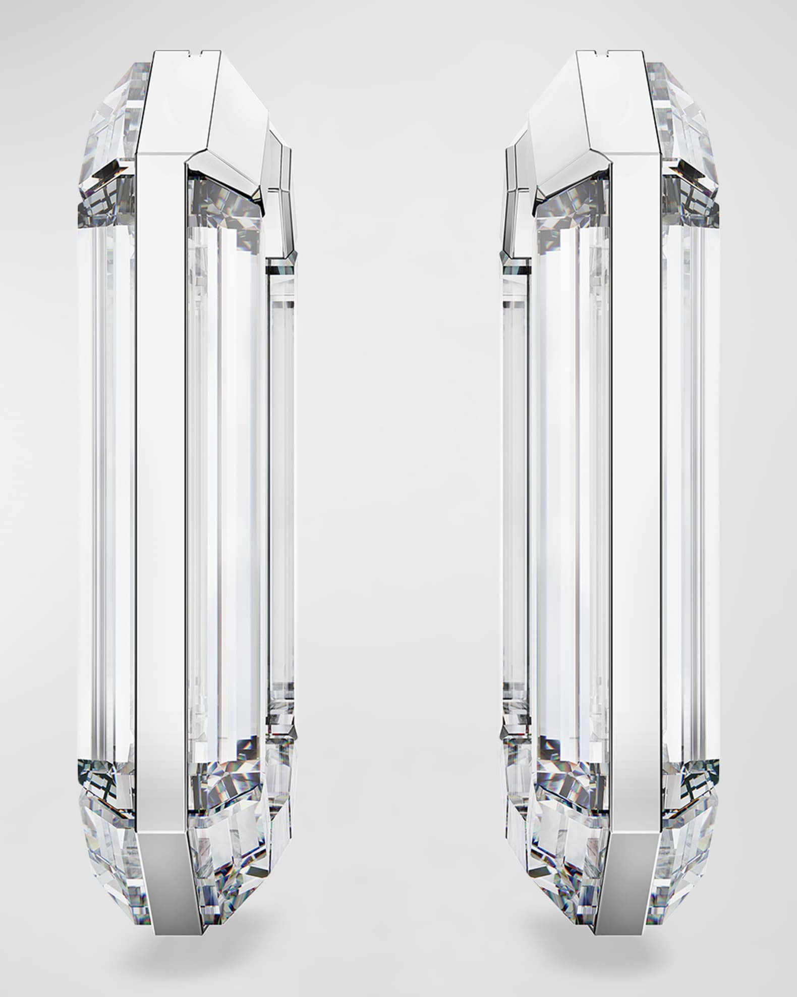 SWAROVSKI Lucent Hoop Earrings | Neiman Marcus