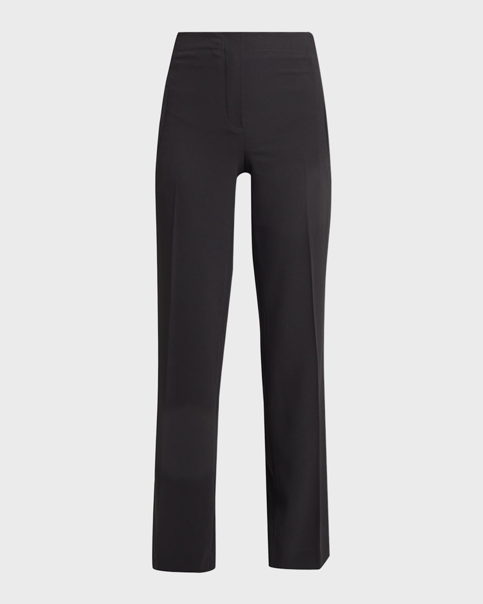 Anne Fontaine Argan High-Rise Straight-Leg Pants | Neiman Marcus
