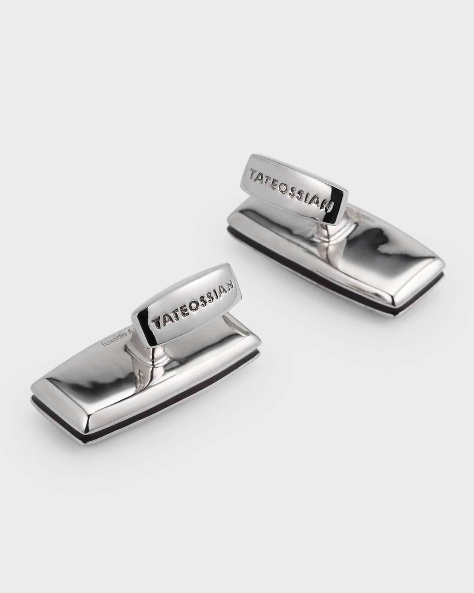 Tateossian Men's Azurite Rectangle Cufflinks | Neiman Marcus