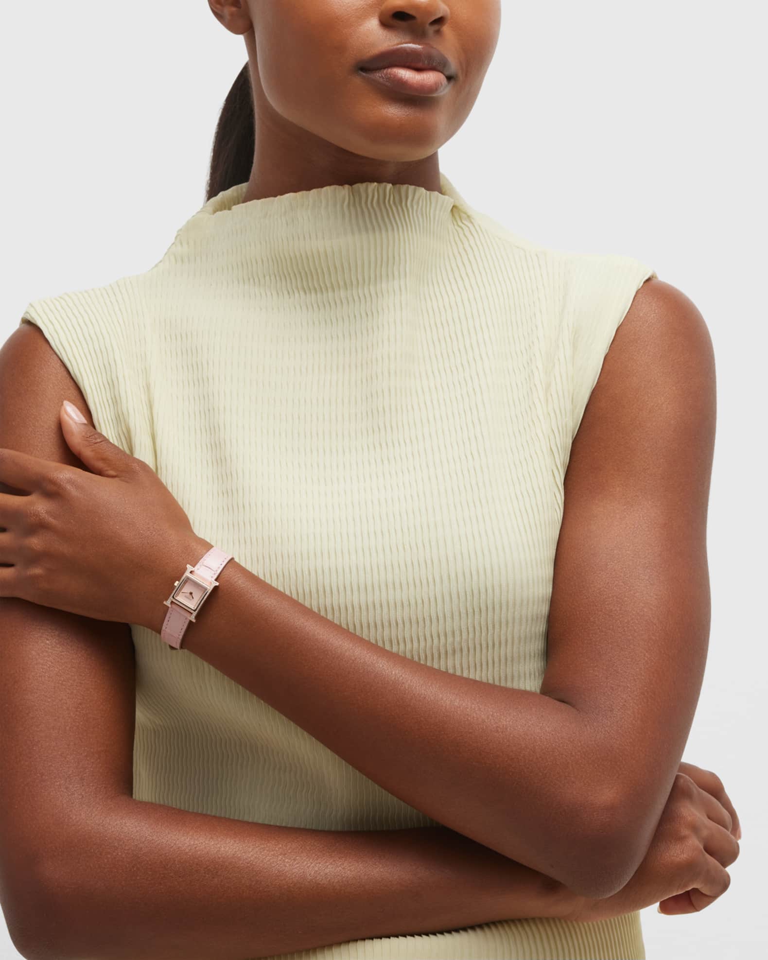 Hermes Heure H Watch, Mini Model, 21 mm | Neiman Marcus