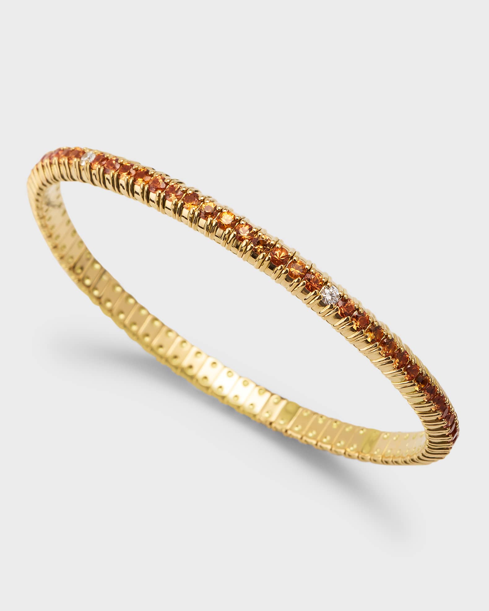 ZYDO 18K Yellow Gold Bracelet with Sapphires and Diamonds | Neiman Marcus
