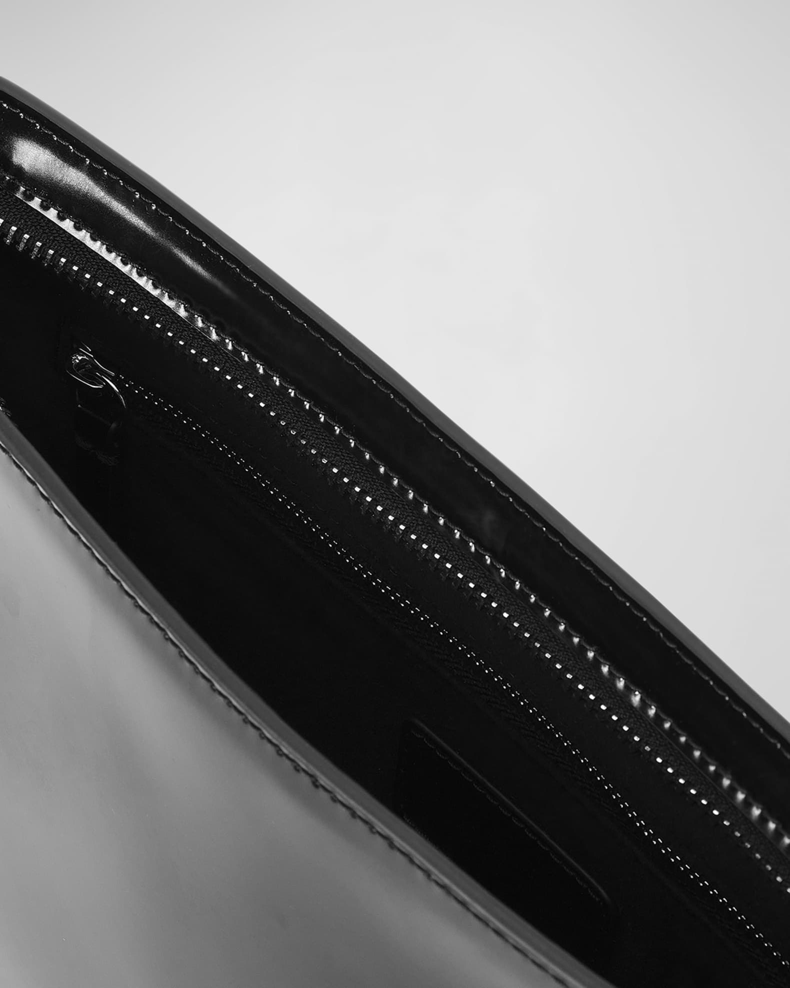 Staud Colt Zip Leather Shoulder Bag | Neiman Marcus