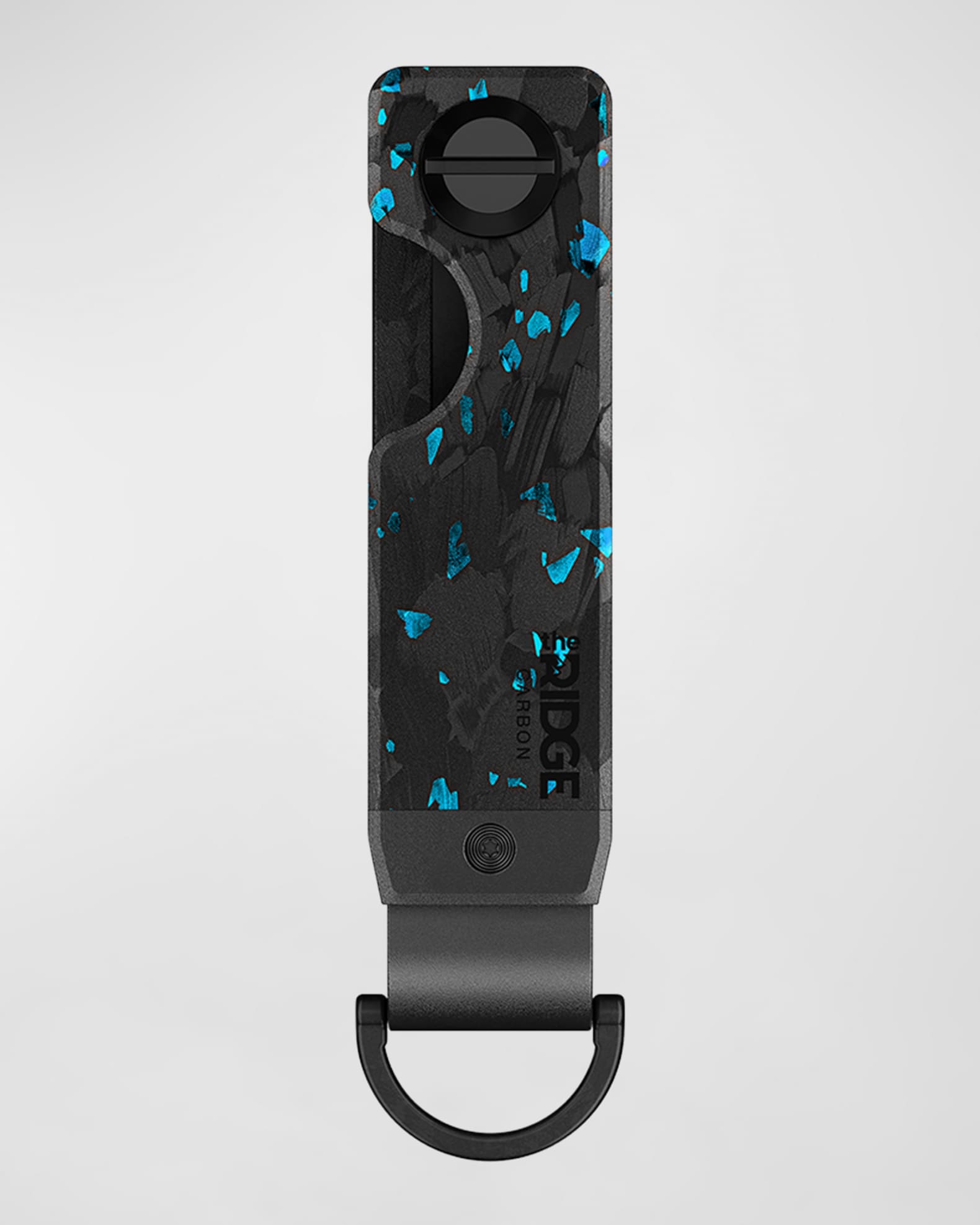 The Ridge Men's Matte Carbon Metal Key Case | Neiman Marcus