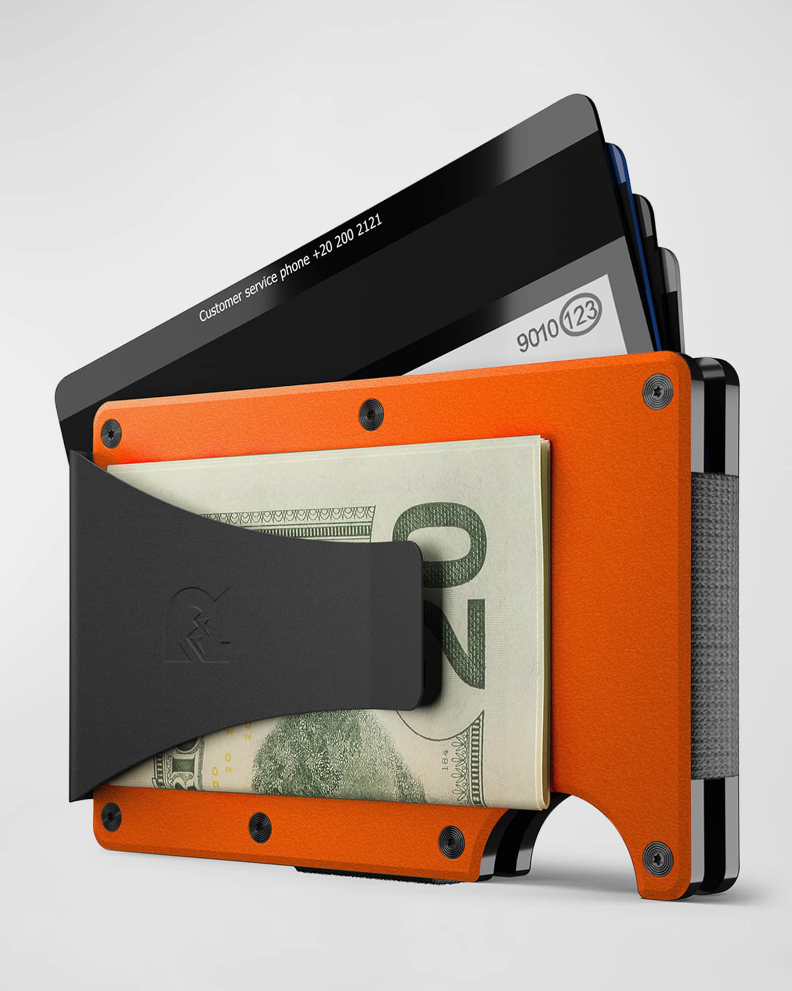 The Ridge Men's Matte Titanium Money Clip Wallet | Neiman Marcus