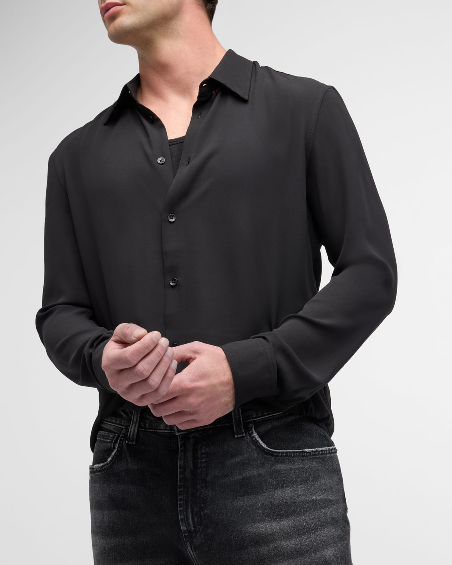 monfrere Men's Ford Button-Down Shirt | Neiman Marcus