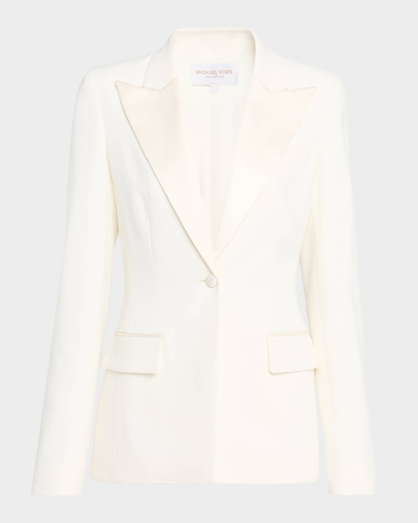 Michael Kors Collection Single-Breasted Tuxedo Jacket | Neiman Marcus
