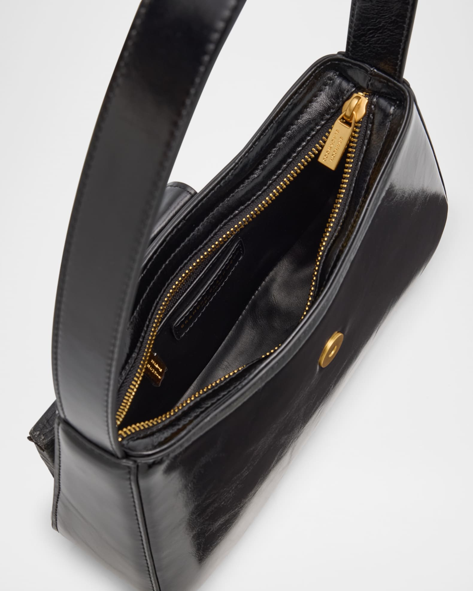 Brandon Blackwood Daphne Leather Shoulder Bag | Neiman Marcus