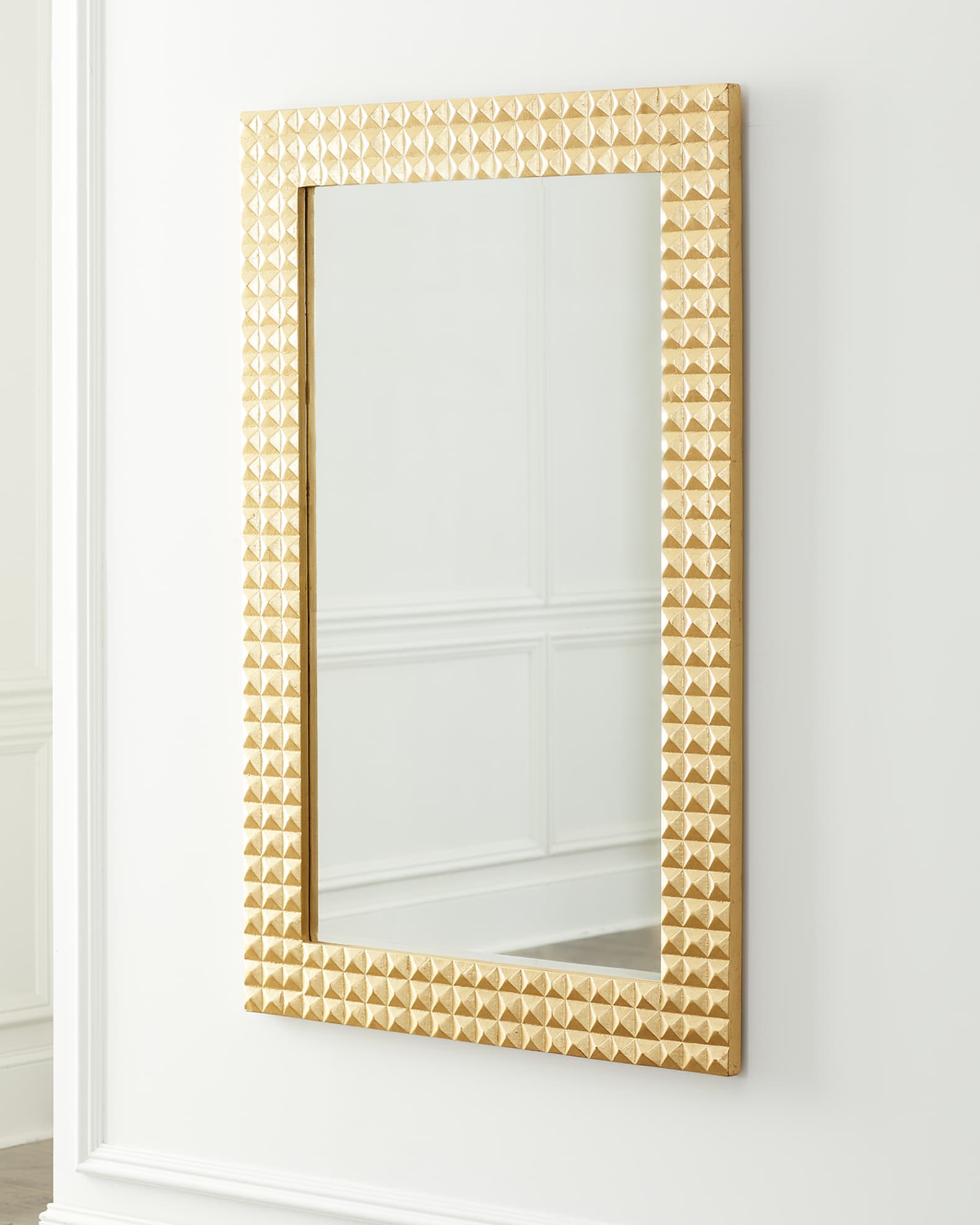 Neiman Marcus Geometric Mirror - 56" | Neiman Marcus