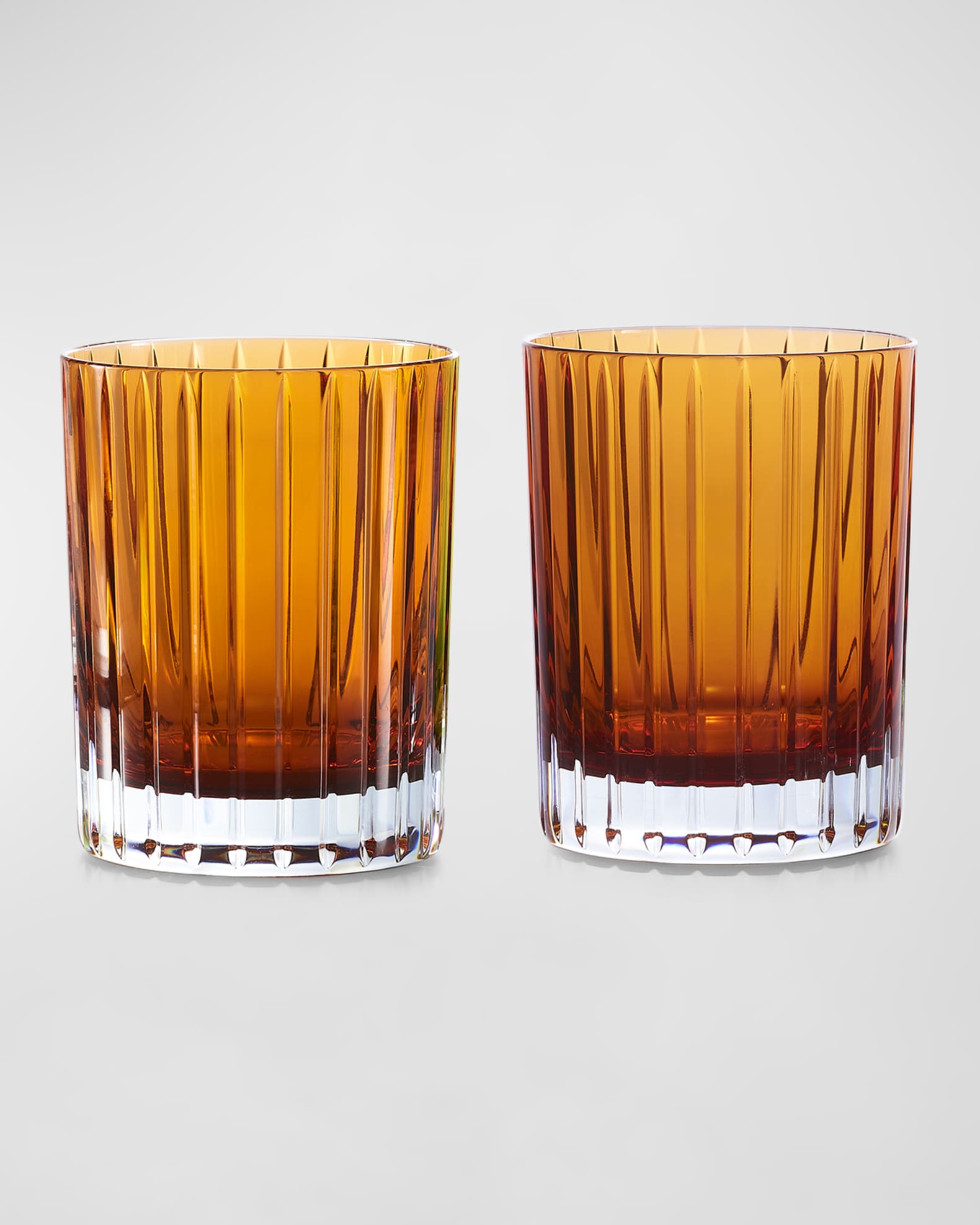 Baccarat Harmonie Colored Double Old-Fashioned Tumblers, Set of 2 | Neiman Marcus