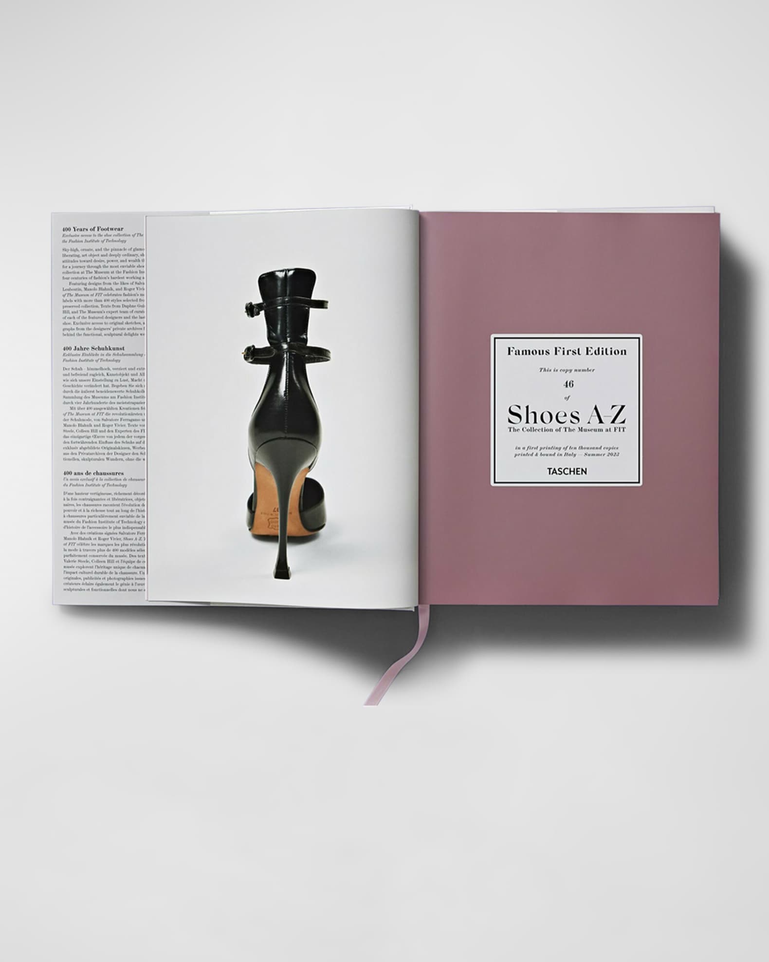 TASCHEN "Shoes A-Z. The Collection of The Museum at FIT" Book by ...