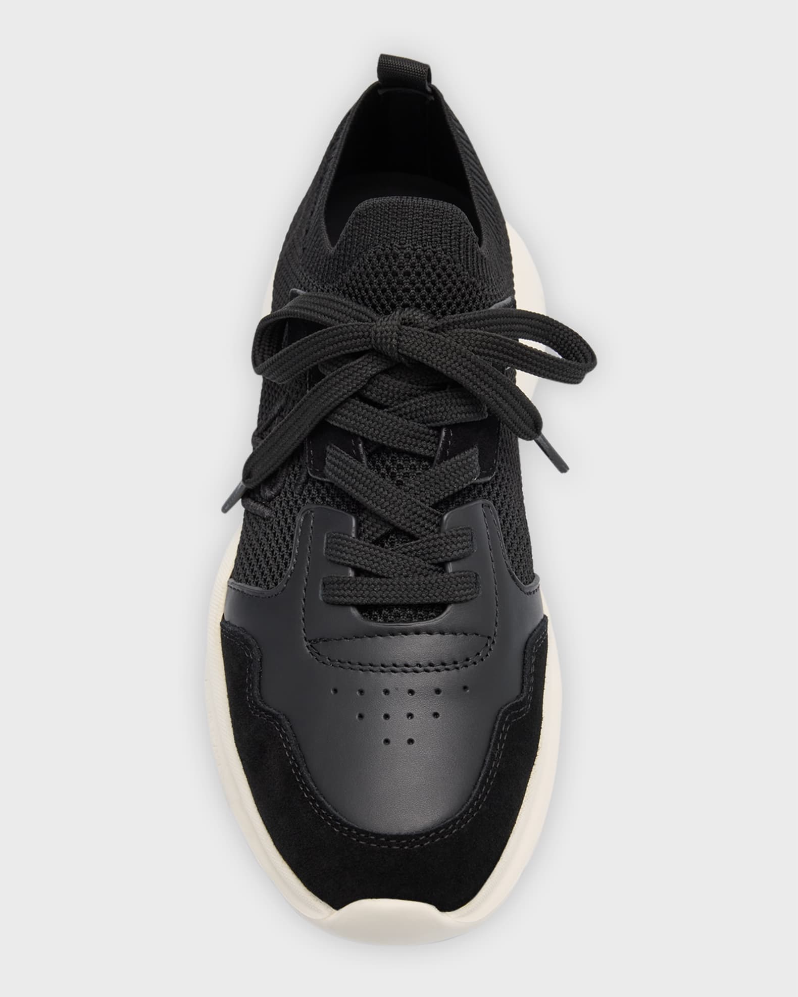 Stuart Weitzman 5050 Stretch Knit Chunky Runner Sneakers | Neiman Marcus