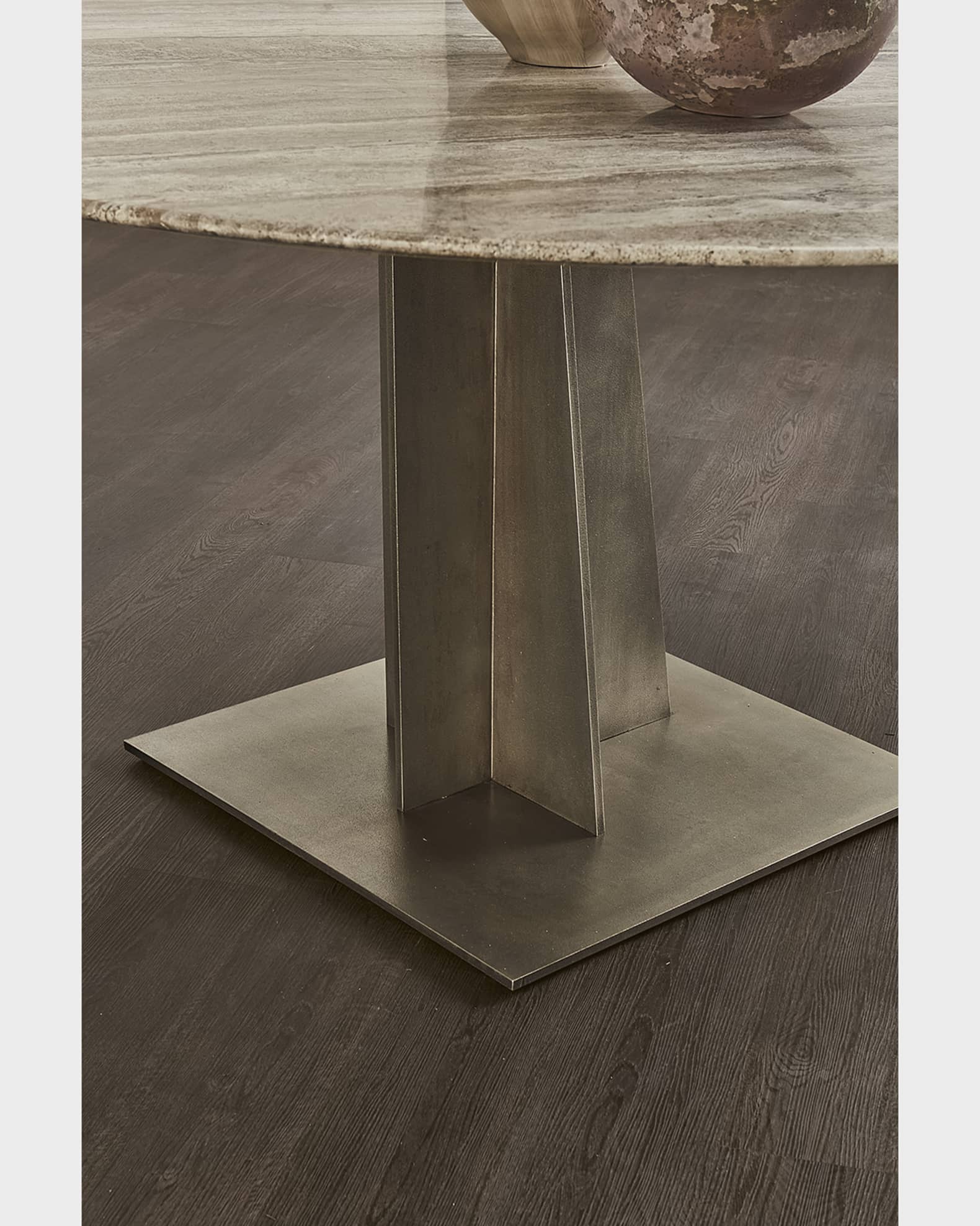 Bernhardt Interiors Equis 60" Round Dining Table | Neiman Marcus