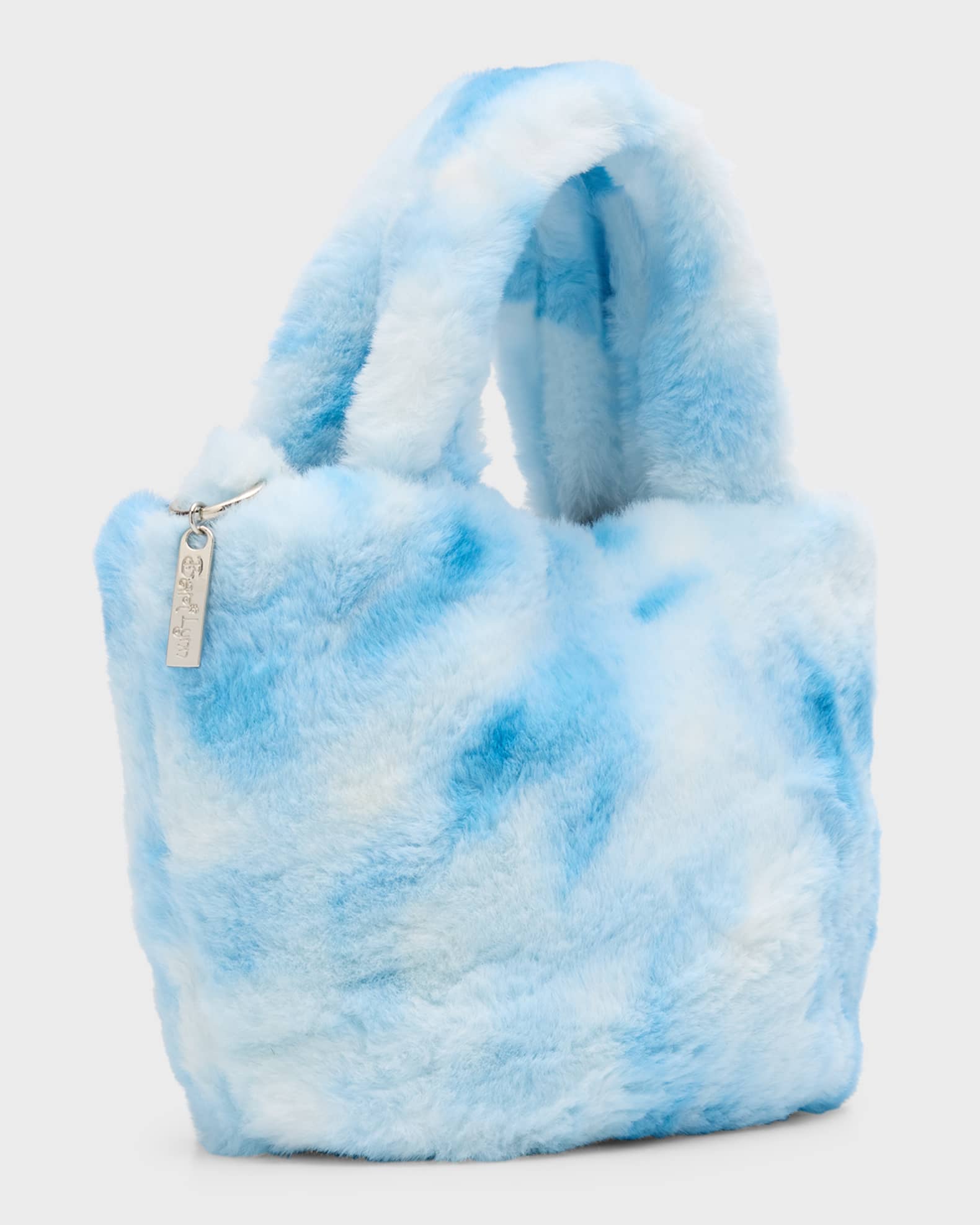 Bari Lynn Girl's Faux Fur Tie-Dye Bag | Neiman Marcus