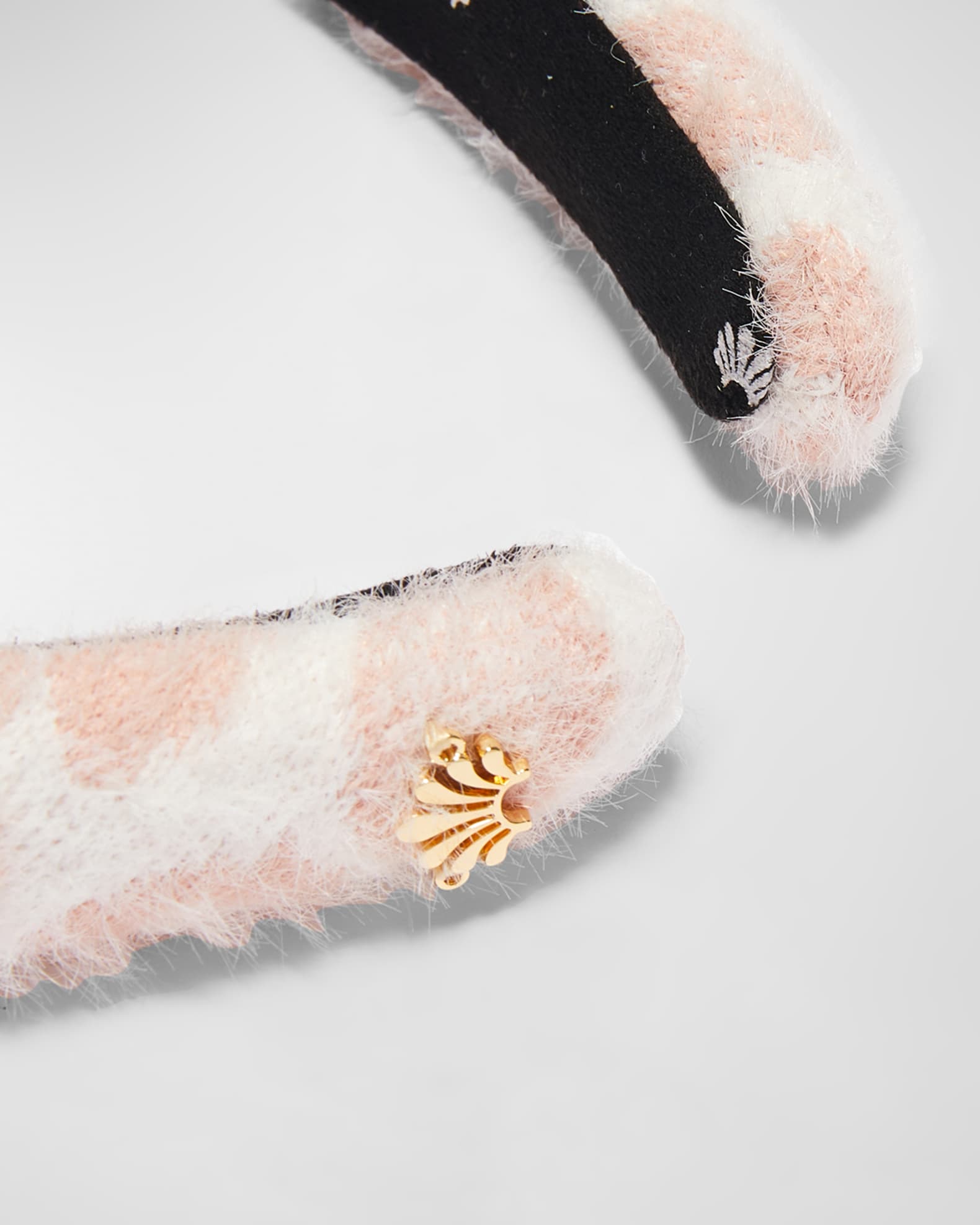 Lele Sadoughi Alice Leopard Knit Headband | Neiman Marcus