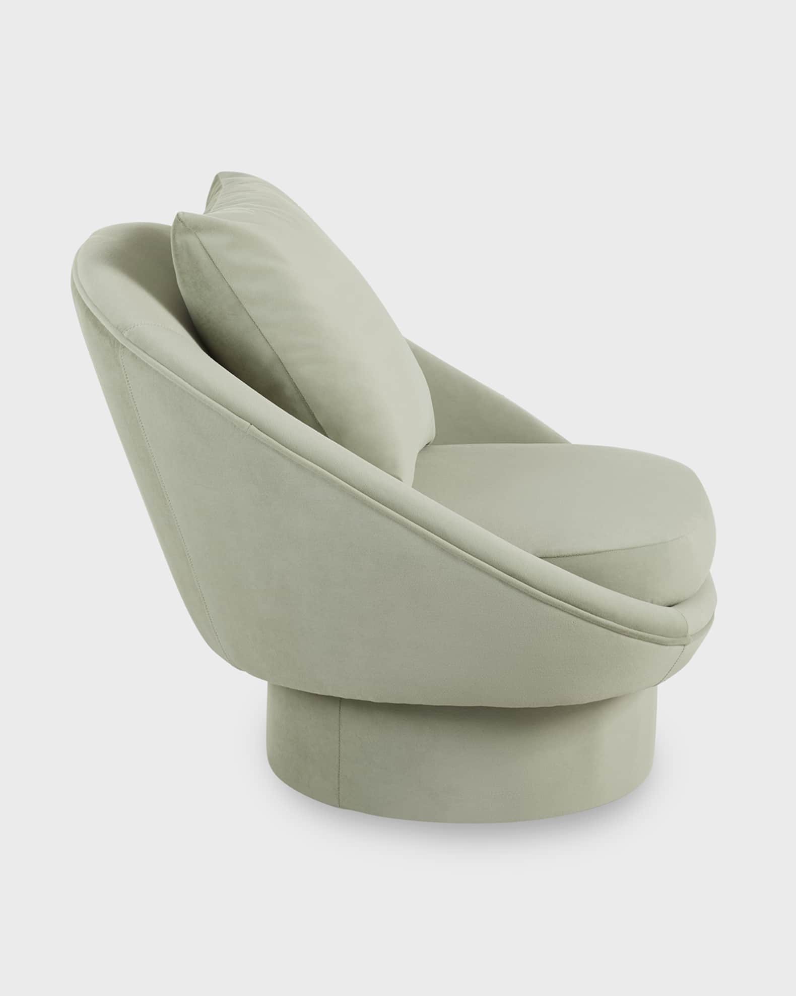 Bernhardt Interiors Lucia Swivel Chair | Neiman Marcus