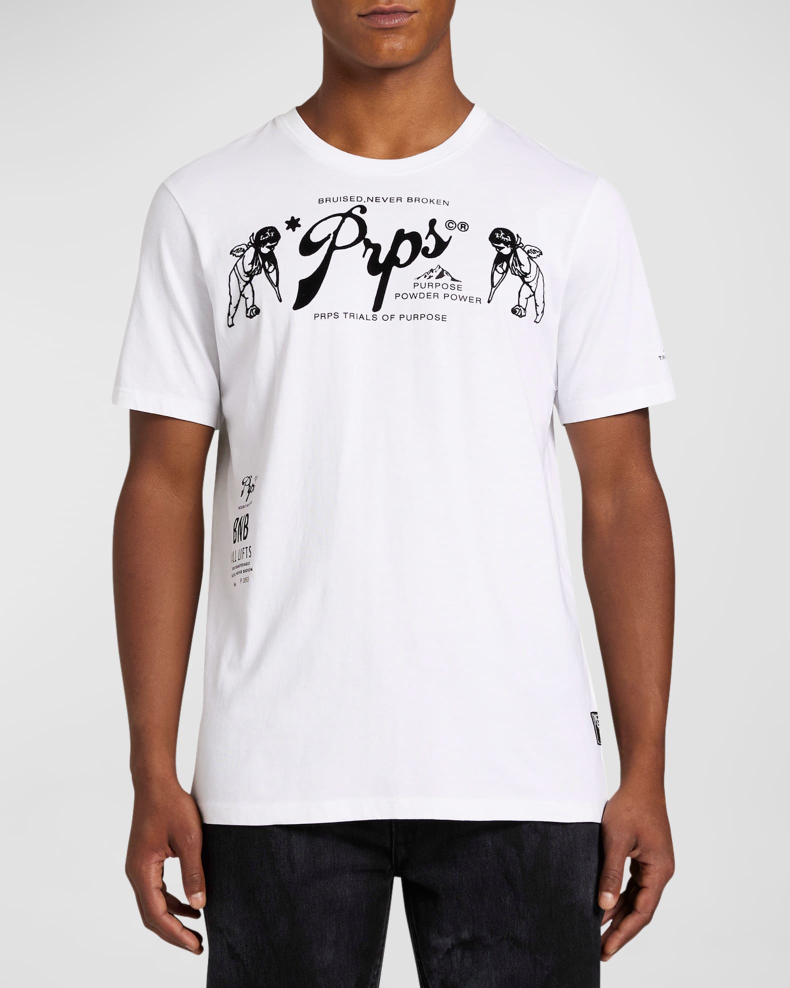 PRPS Men's Cherub Logo T-Shirt | Neiman Marcus