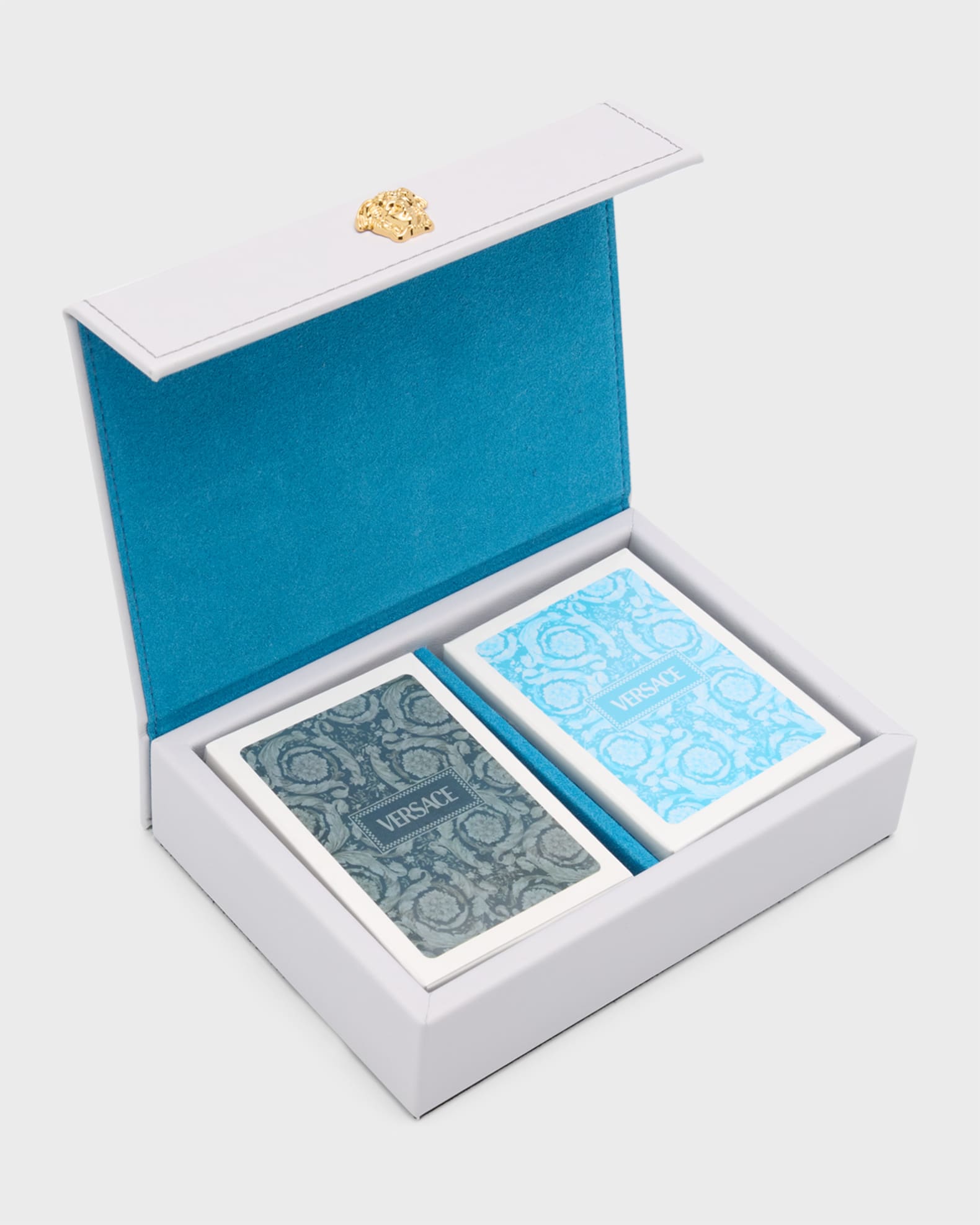 Versace Home Collection Medusa Barocco Playing Cards Box Set | Neiman ...