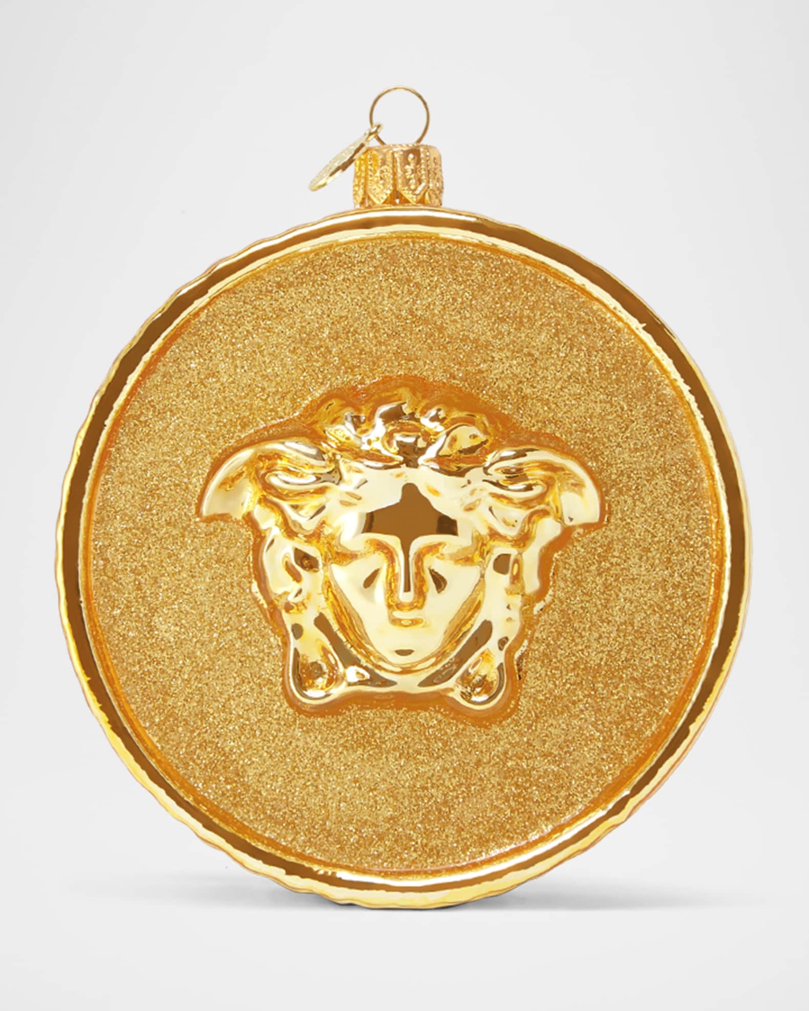 Versace Coin Holiday Ornament | Neiman Marcus