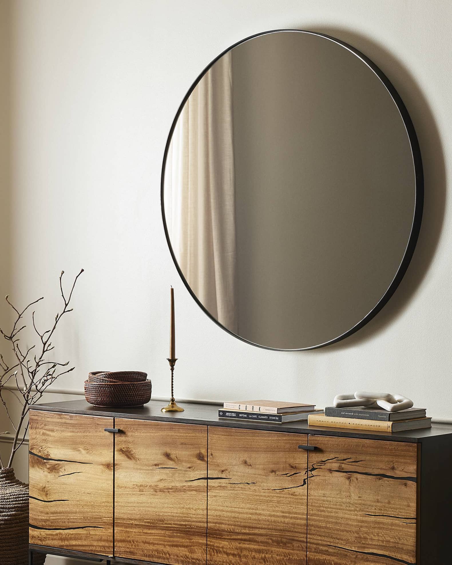 Four Hands Bellvue Round Mirror | Neiman Marcus