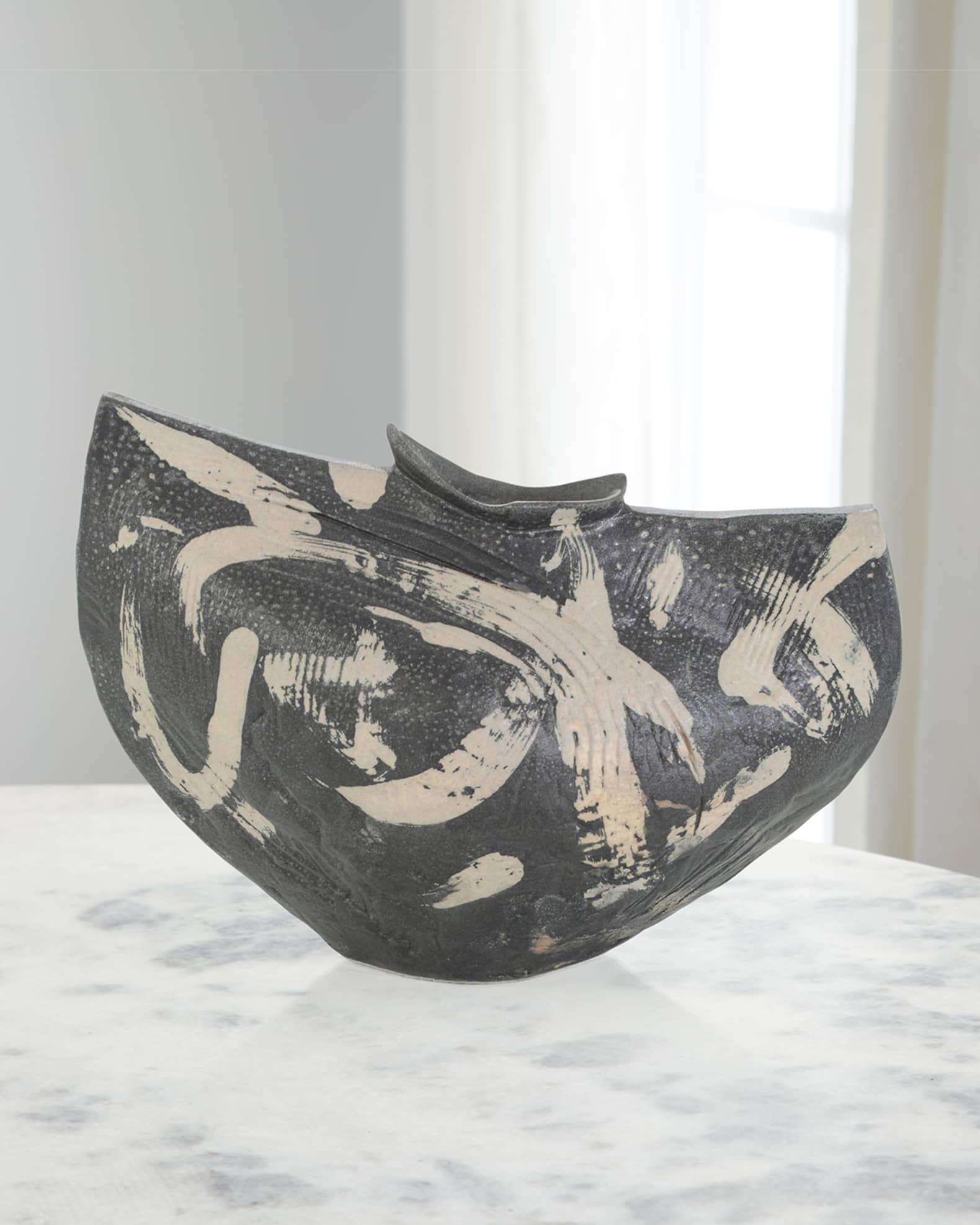 John-Richard Collection Calligraphy Vase III | Neiman Marcus