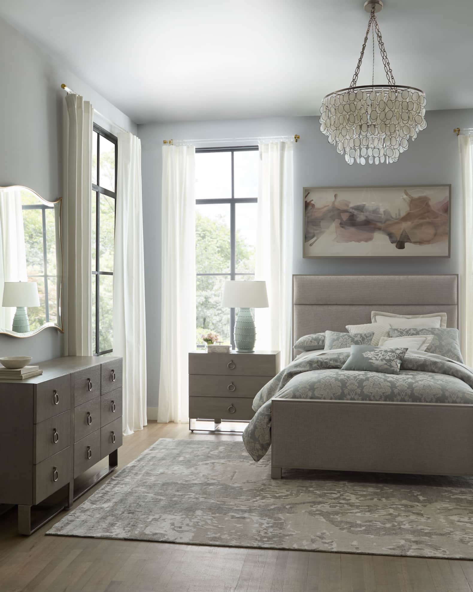 John-Richard Collection Onda Mirror | Neiman Marcus