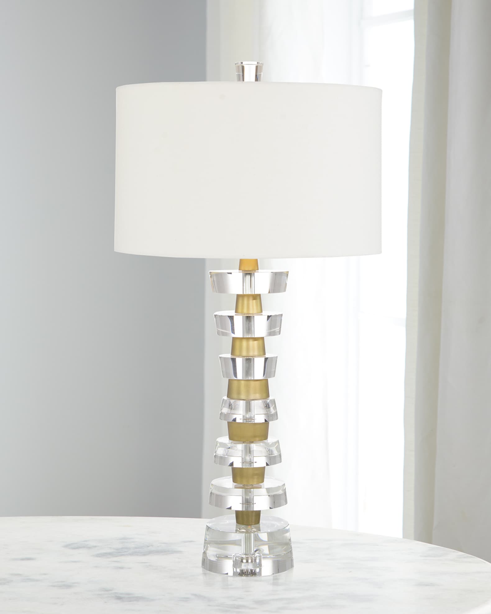 John-Richard Collection Chatoyer Table Lamp - 34" | Neiman Marcus