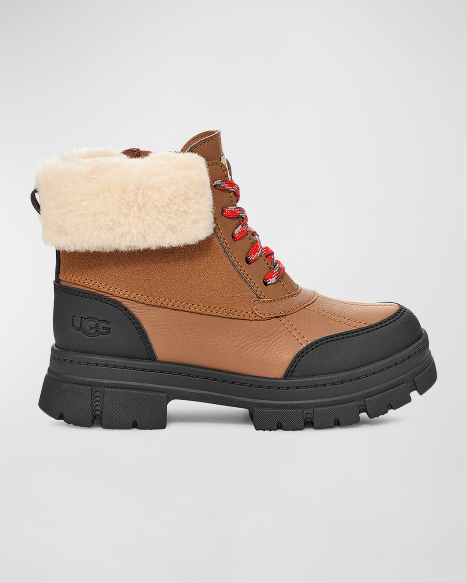 UGG Girl's Ashton Addie Waterproof Winter Boots, Kids | Neiman Marcus