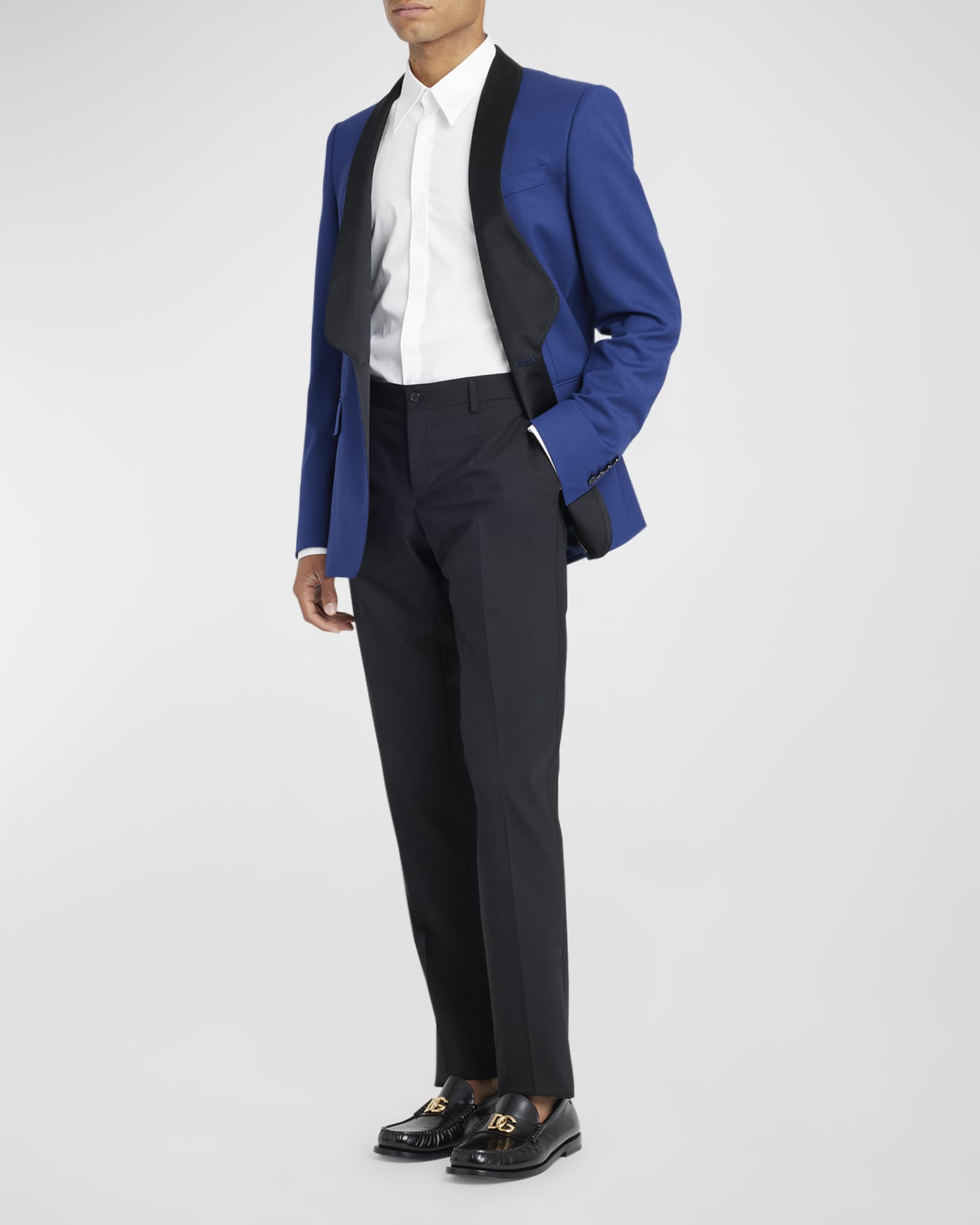 Dolce&Gabbana Men's Retro Tuxedo Jacket | Neiman Marcus